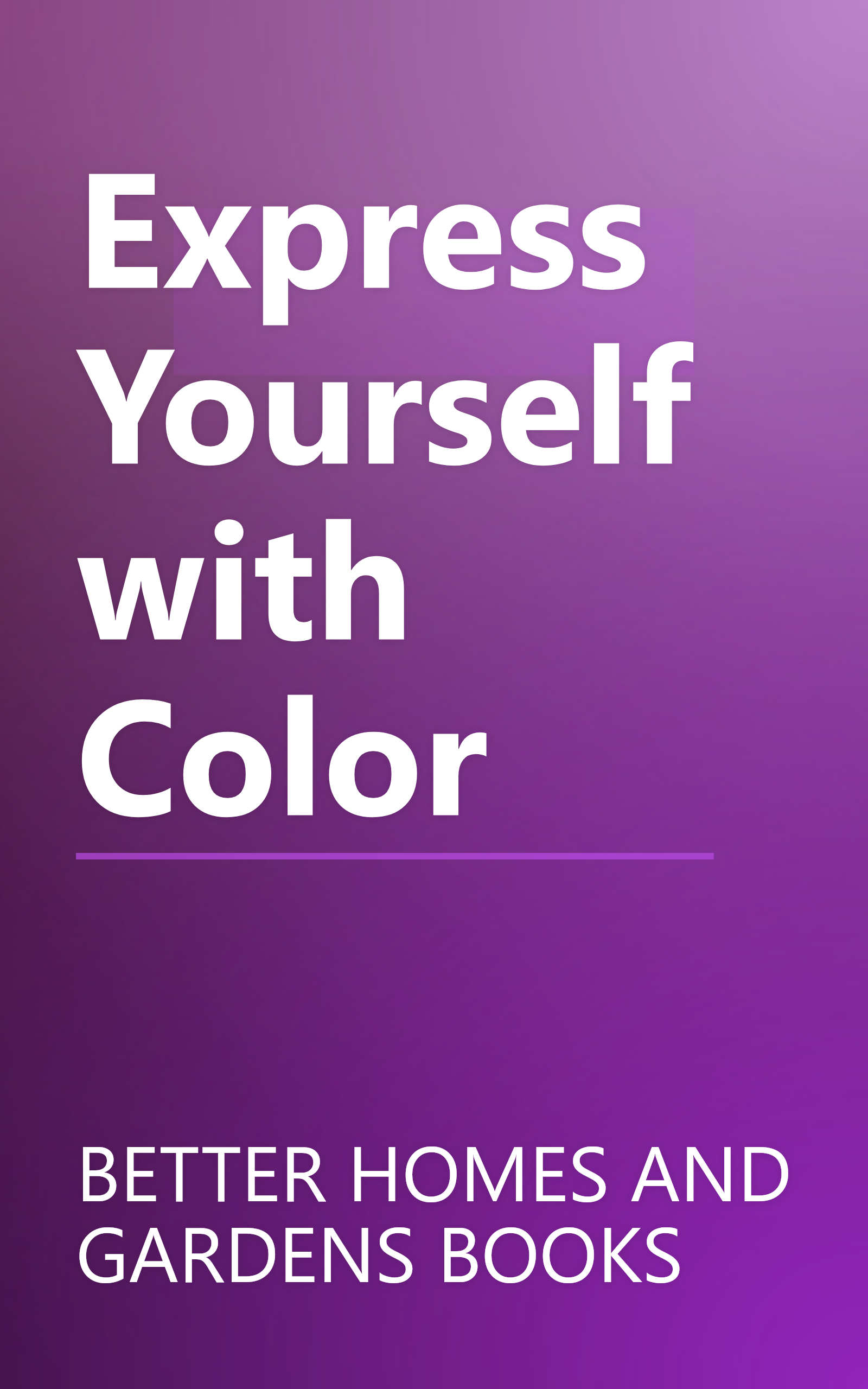 Express Yourself with Color book cover