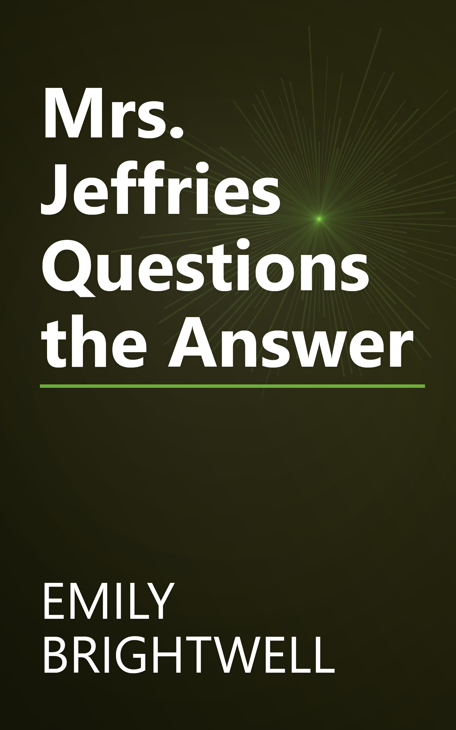 Mrs. Jeffries Questions the Answer book cover