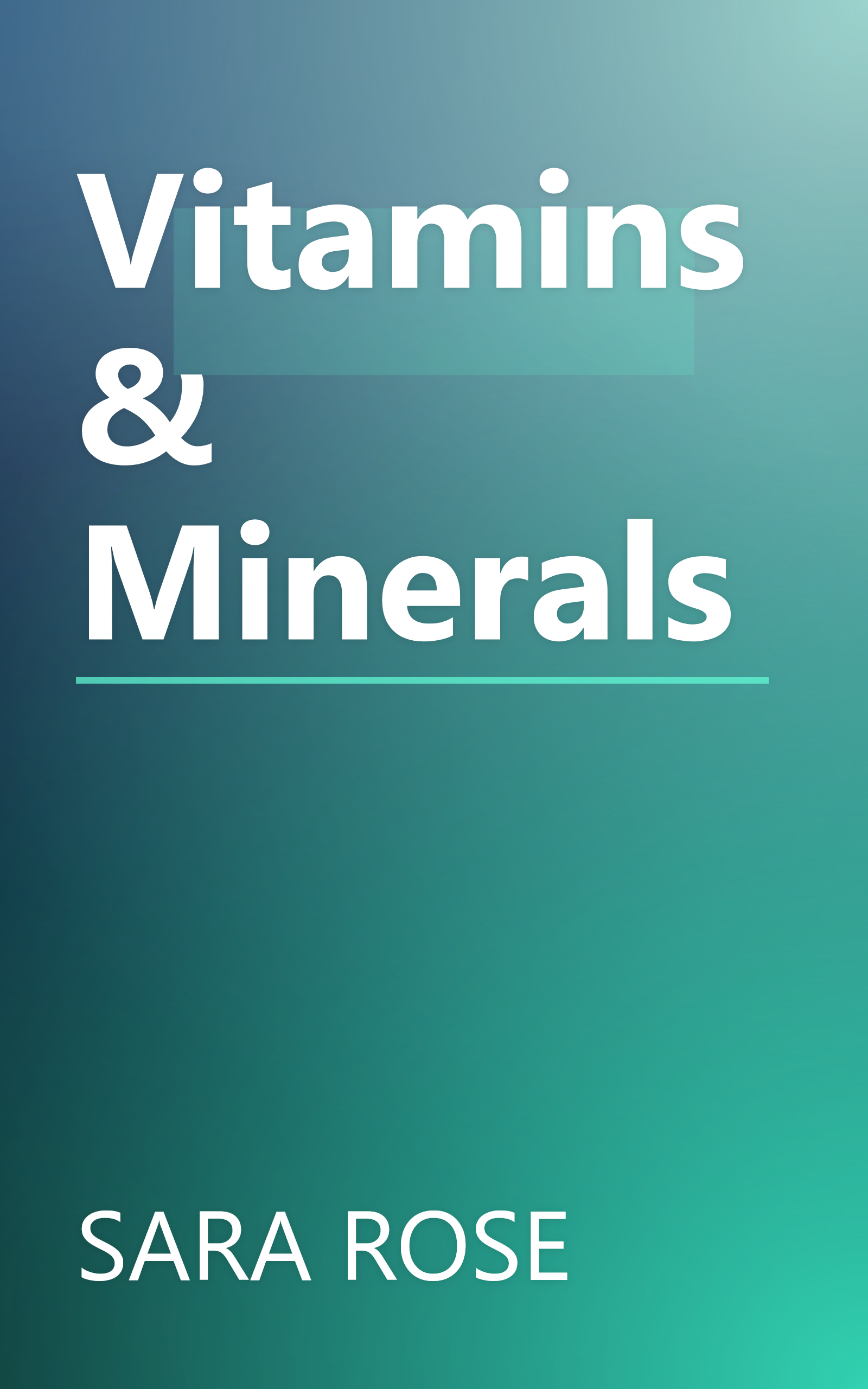 Vitamins & Minerals book cover