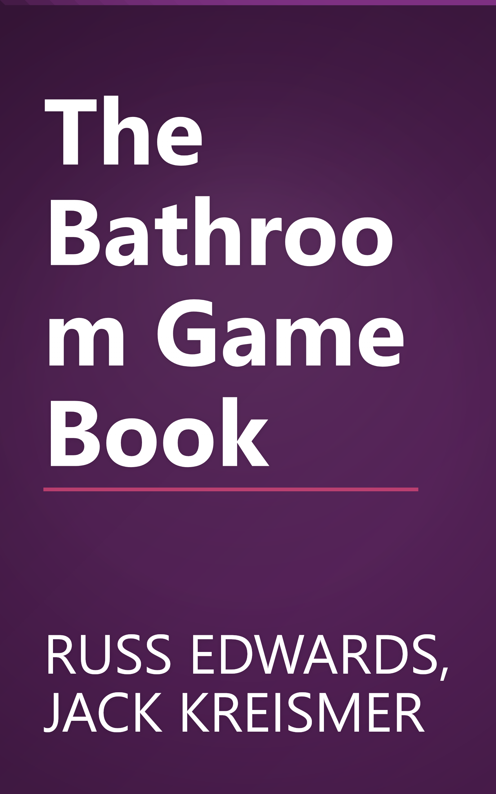 The Bathroom Game Book book cover