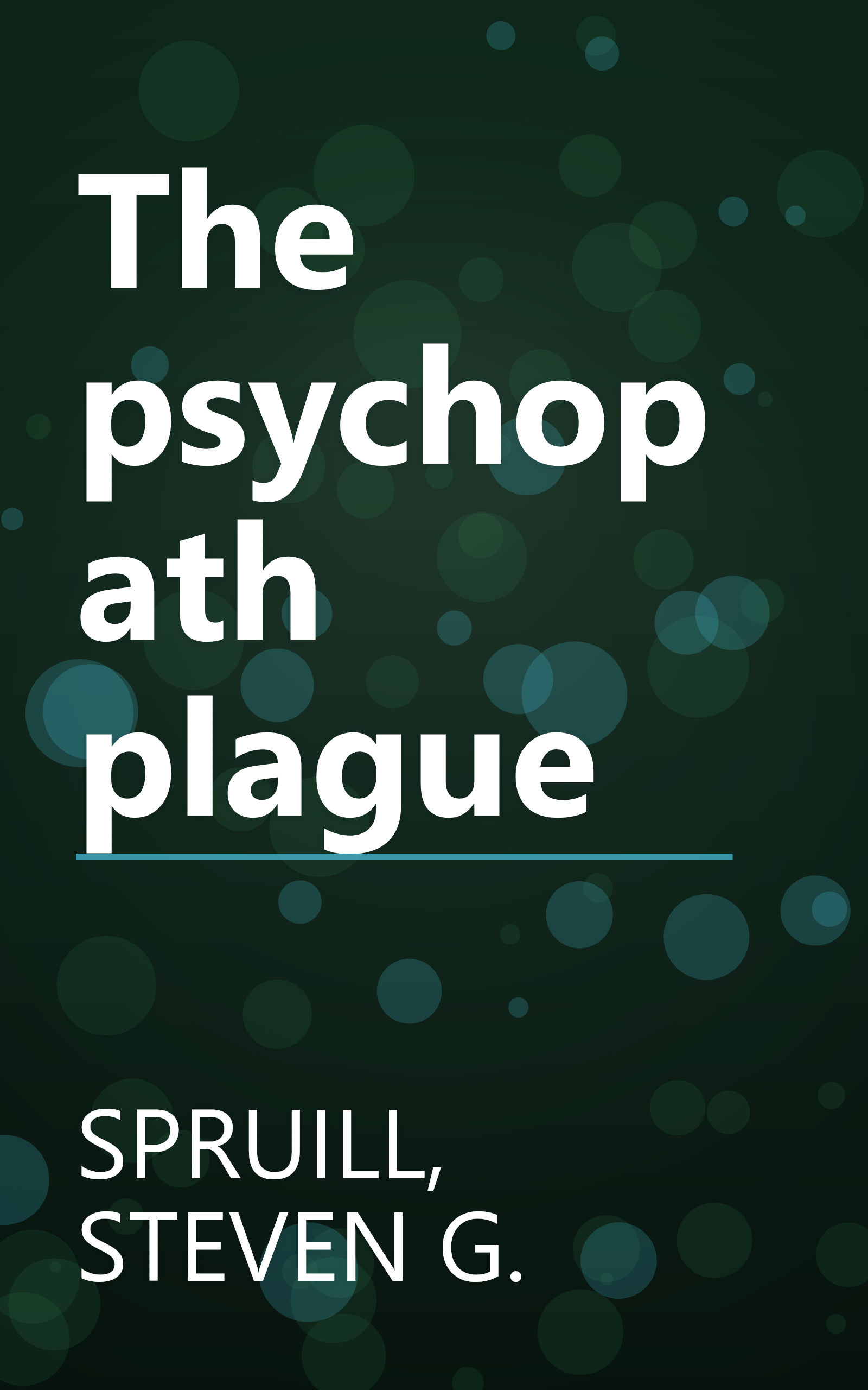 The psychopath plague book cover