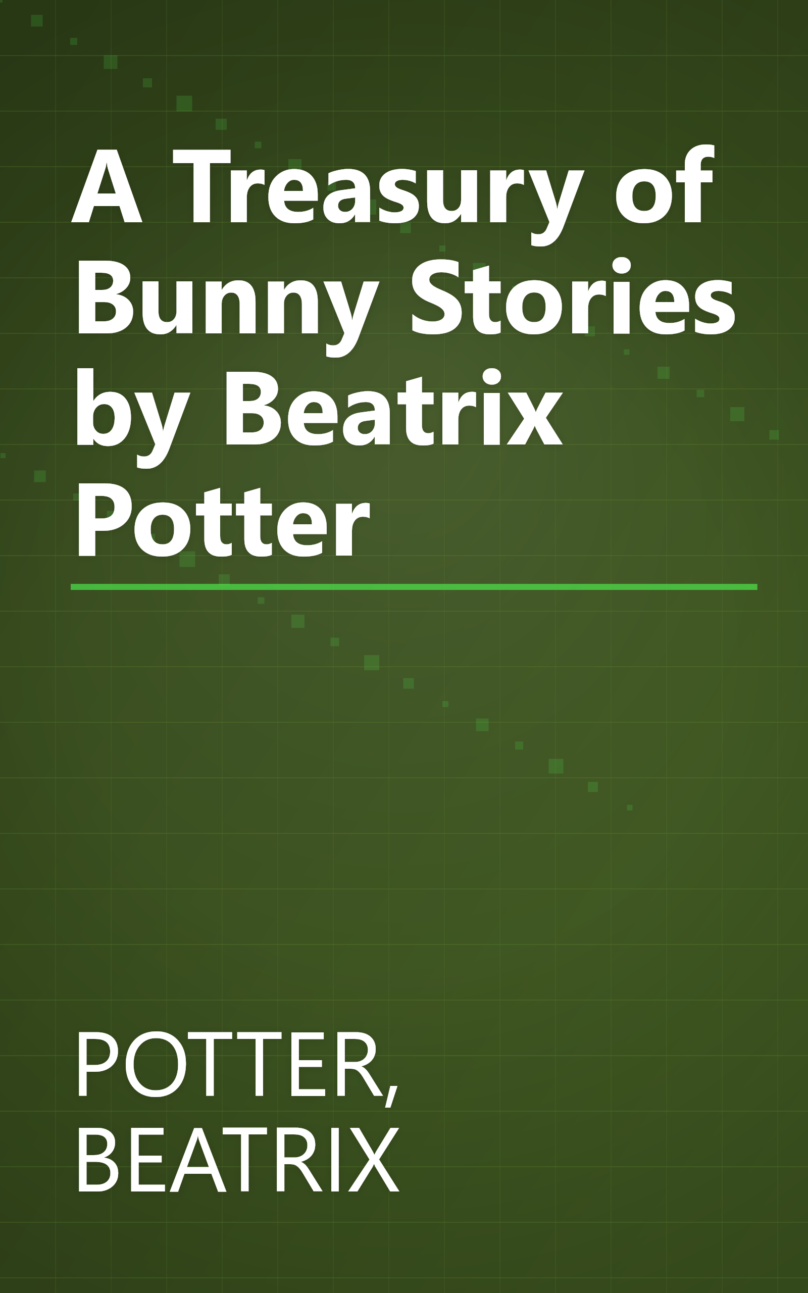 A Treasury of Bunny Stories by Beatrix Potter book cover