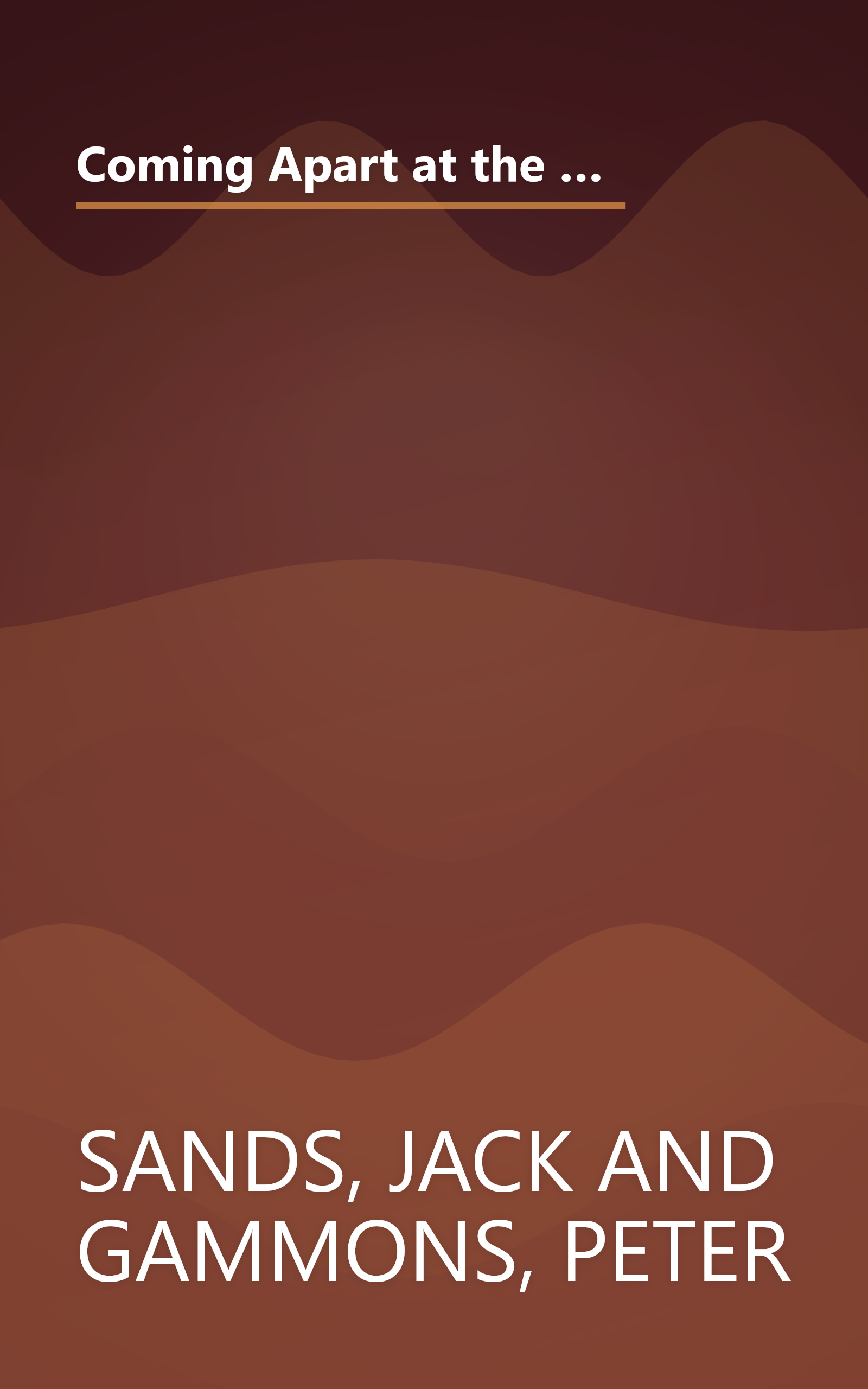 Coming Apart at the Seams: How Baseball Owners, Players, and Television Executives Have Led Our National Pastime to the Brink of Disaster book cover