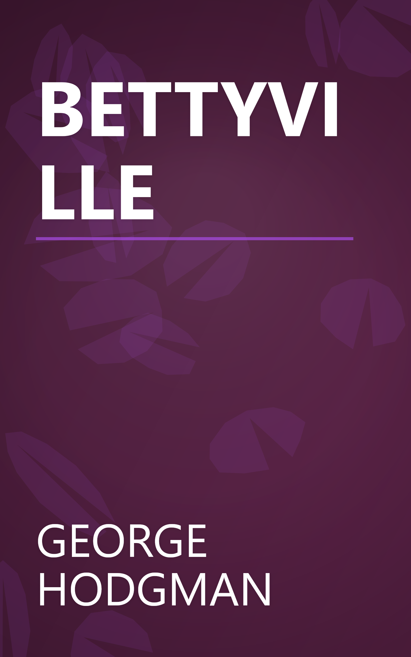 BETTYVILLE book cover