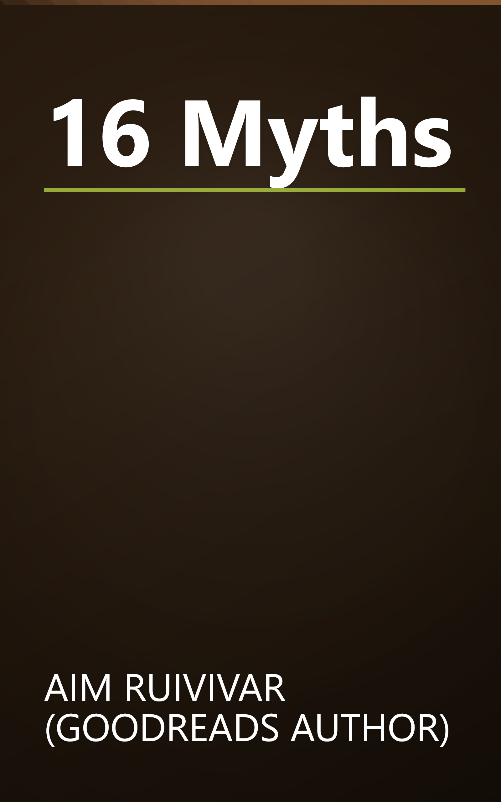 16 Myths book cover