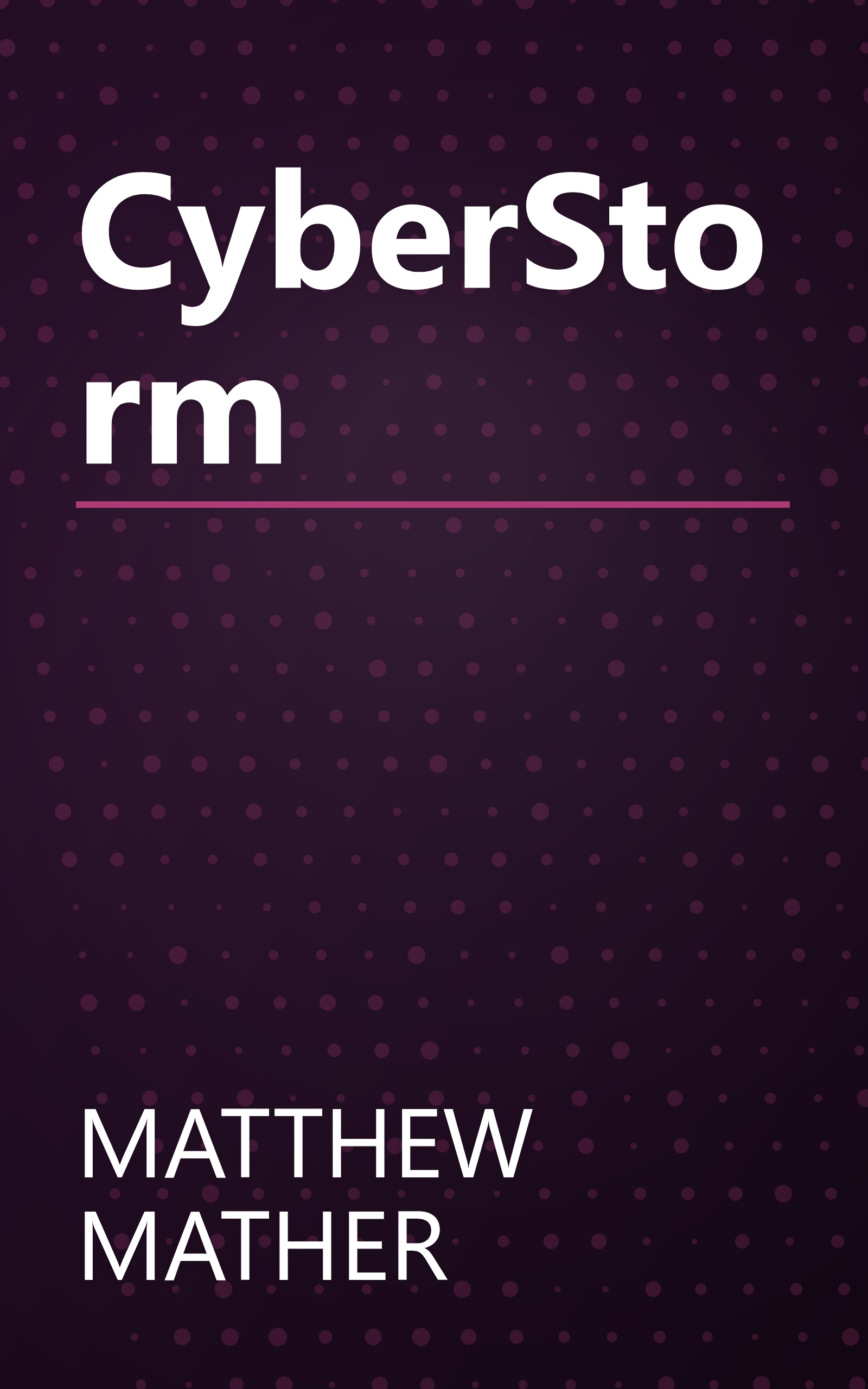 CyberStorm book cover