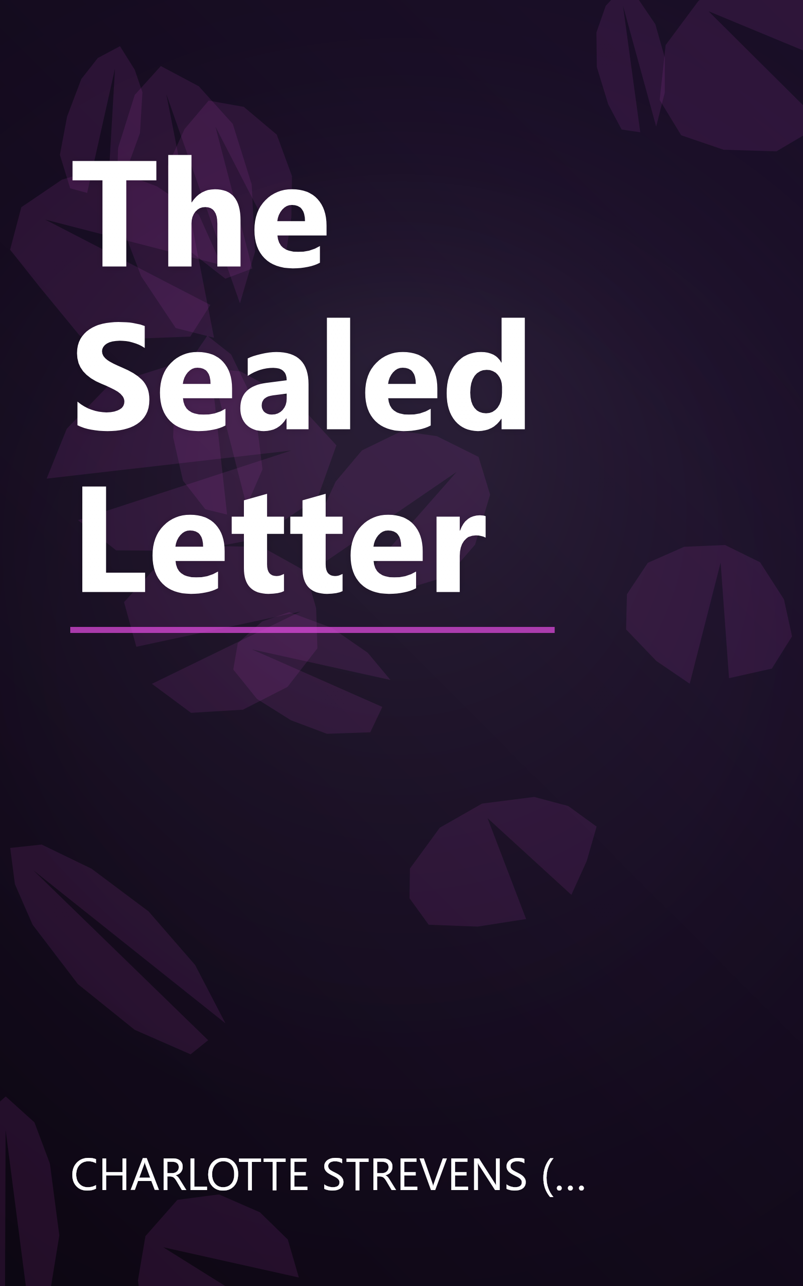 The Sealed Letter book cover
