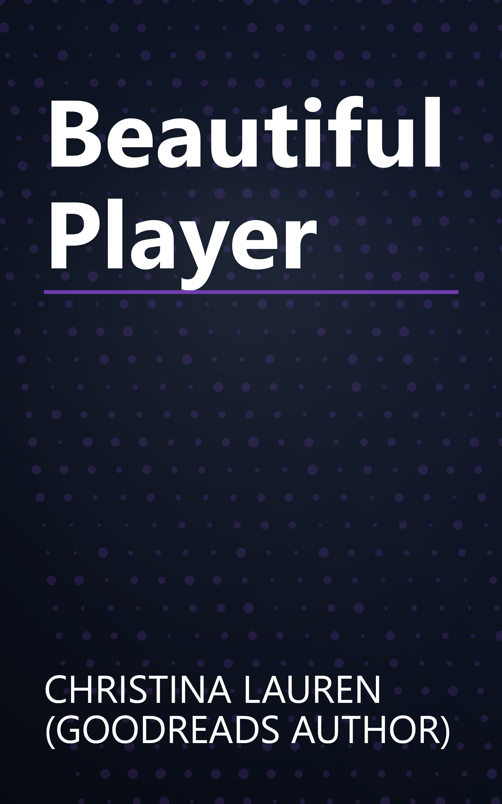 Beautiful Player book cover