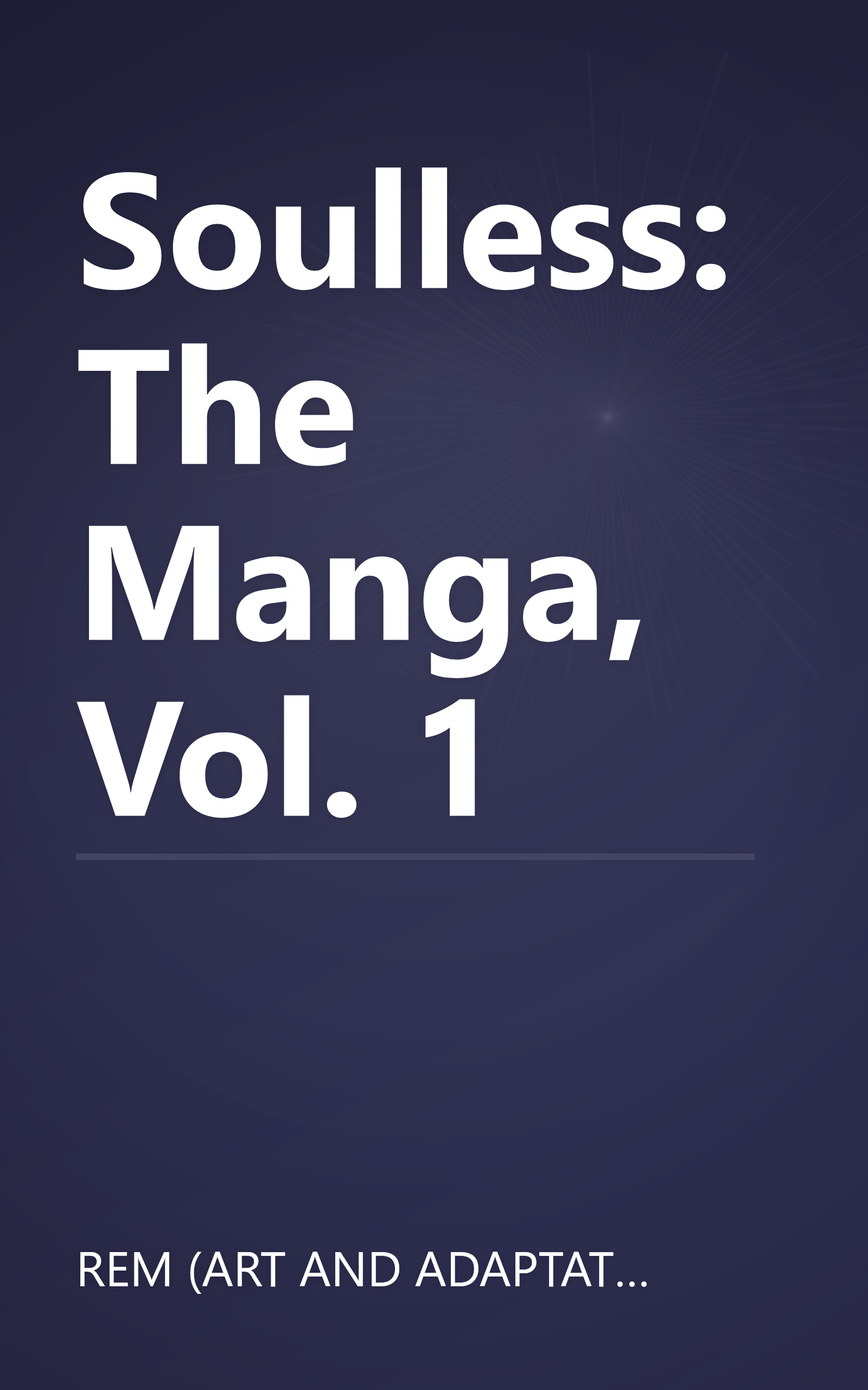 Soulless: The Manga, Vol. 1 book cover