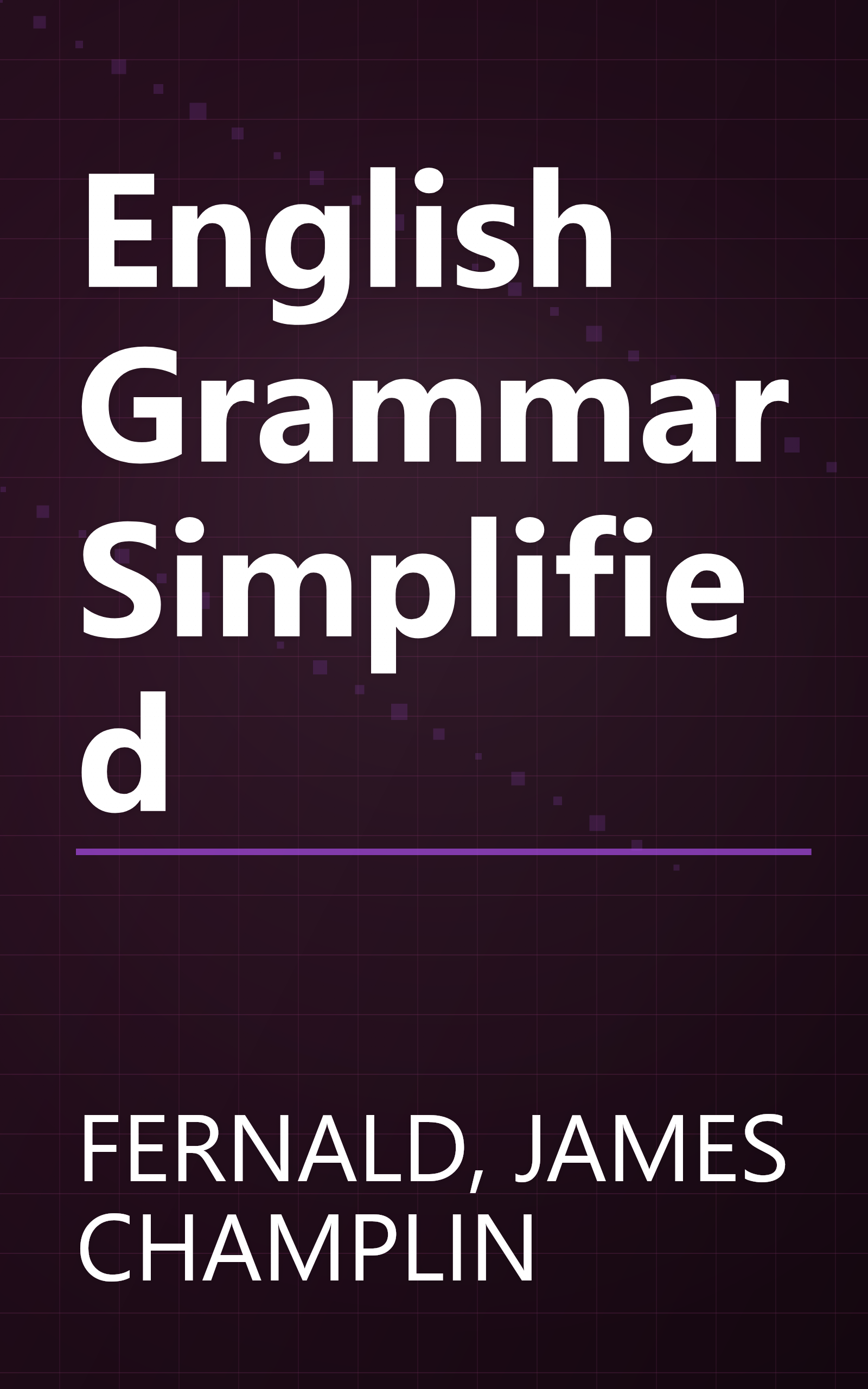 English Grammar Simplified book cover