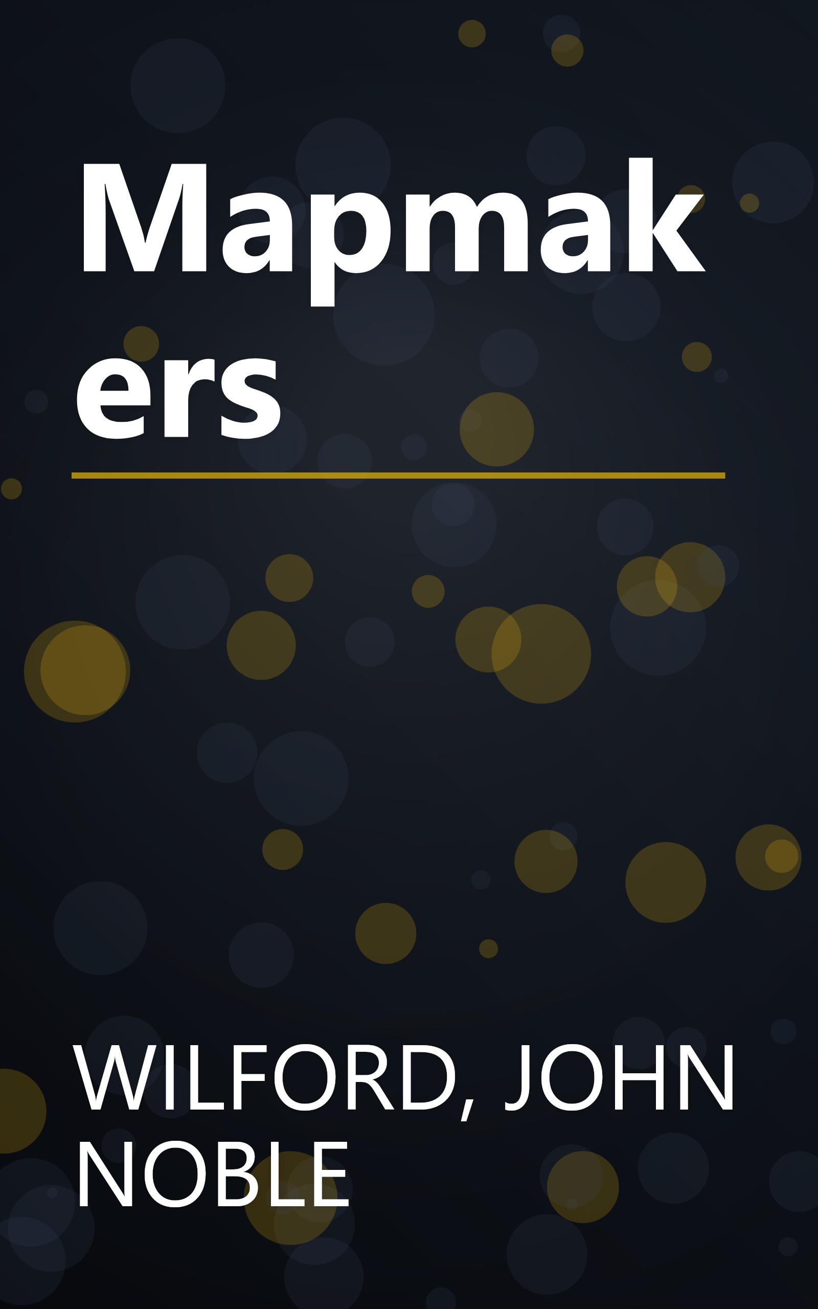 Mapmakers book cover