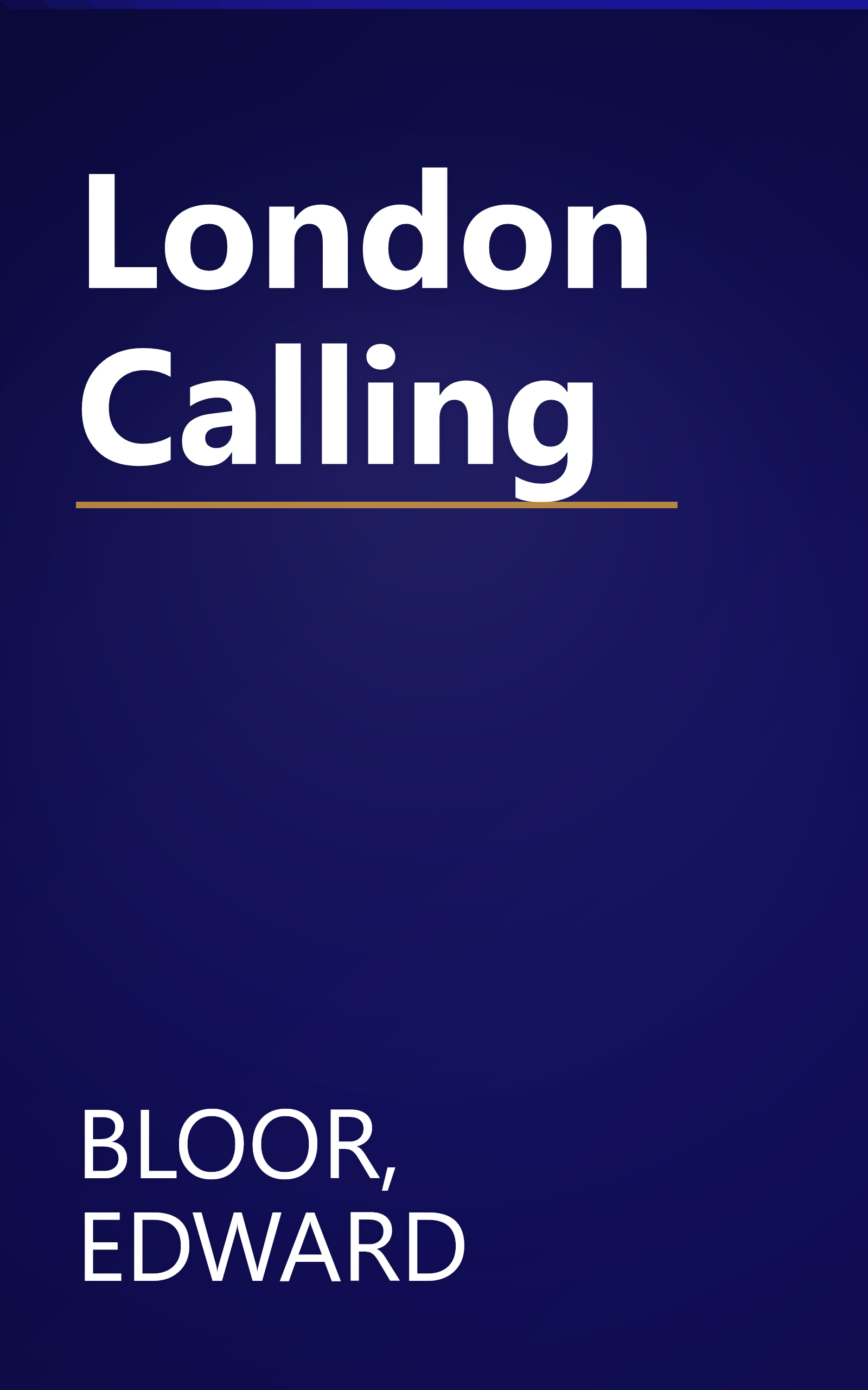 London Calling book cover