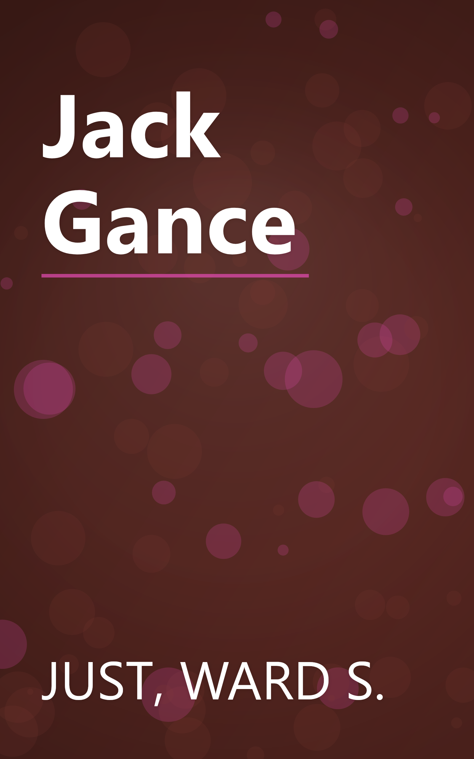 Jack Gance book cover