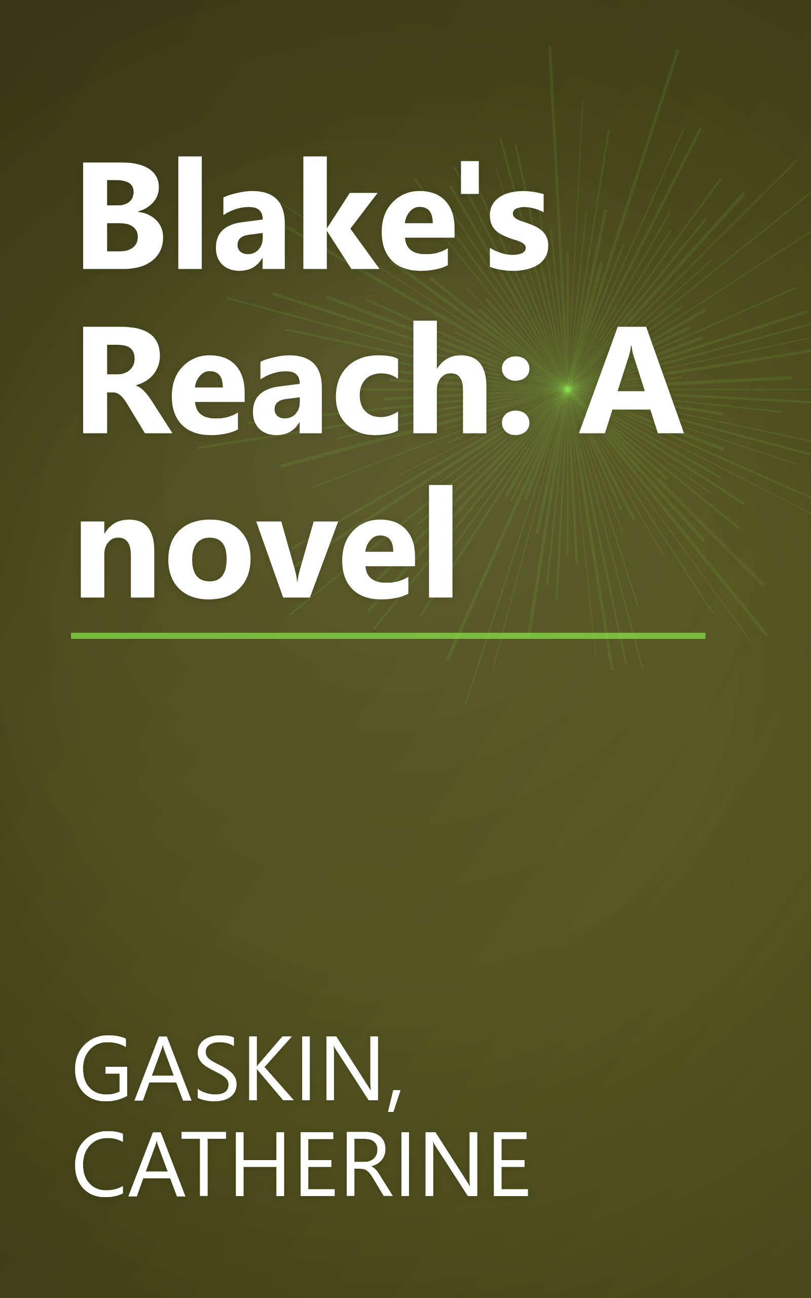Blake's Reach: A novel book cover