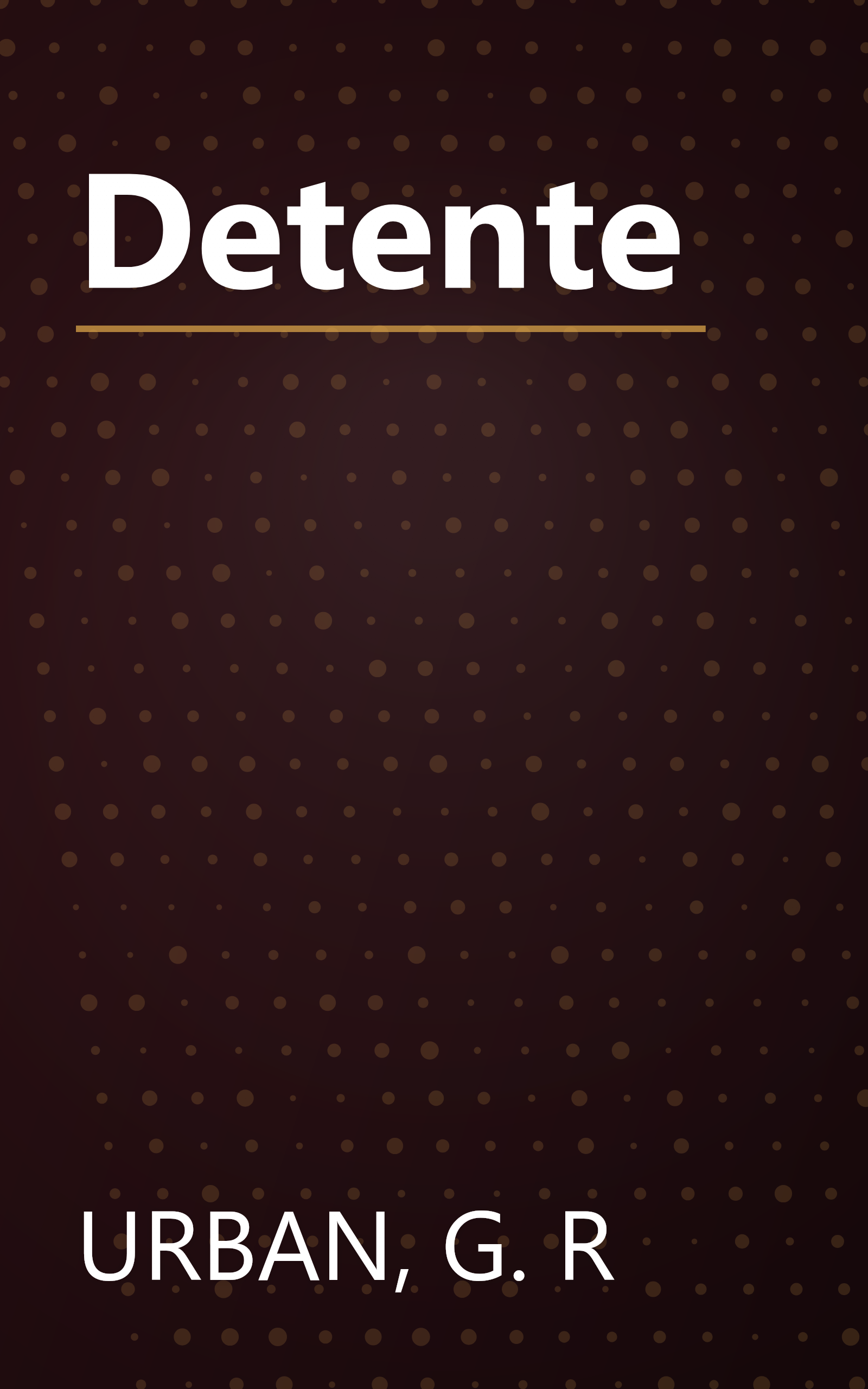 Detente book cover