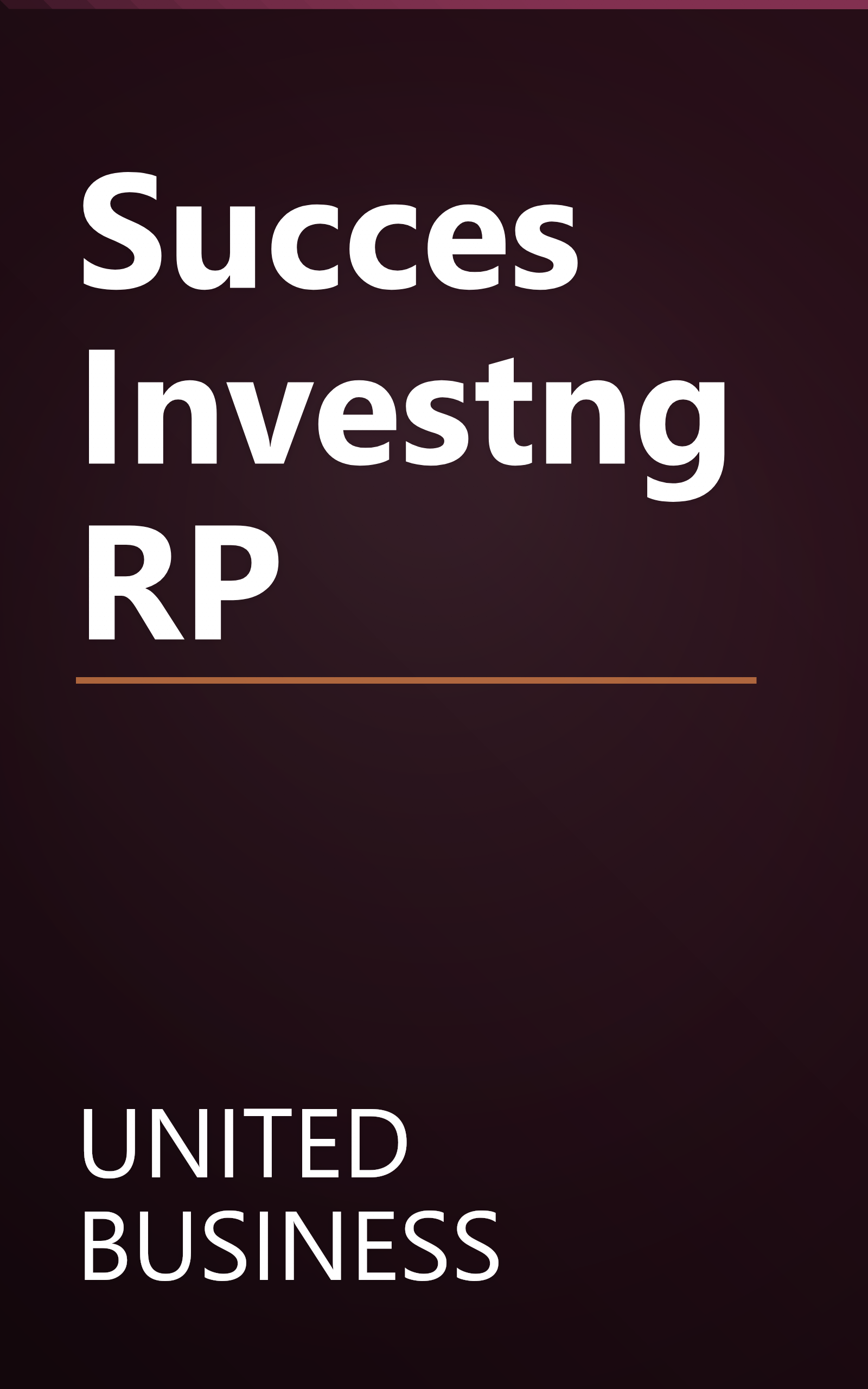Succes Investng RP book cover