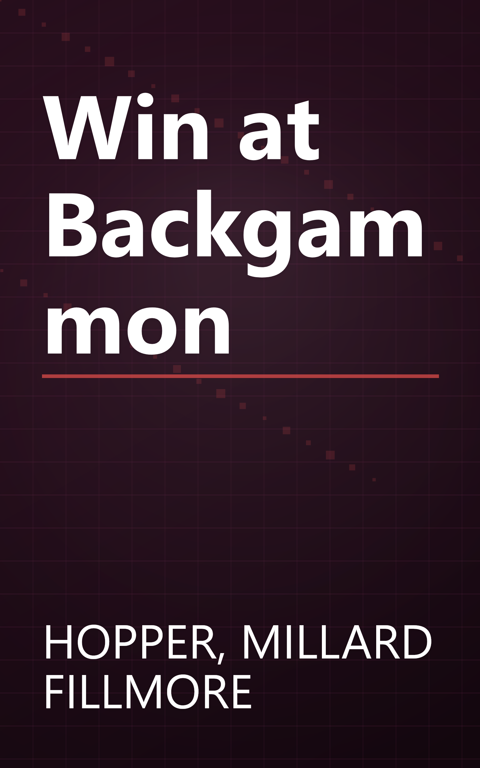 Win at Backgammon book cover