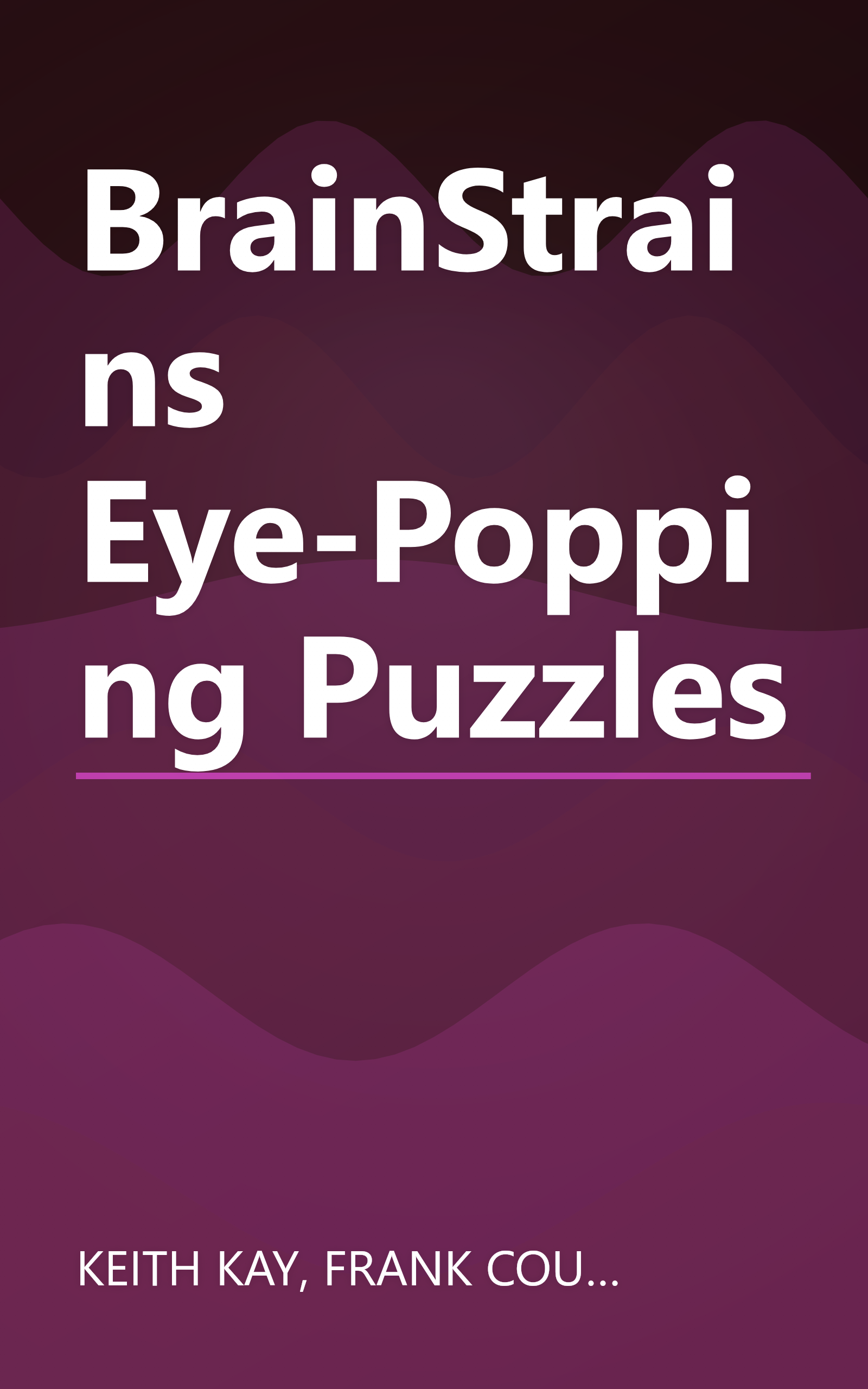 BrainStrains Eye-Popping Puzzles book cover