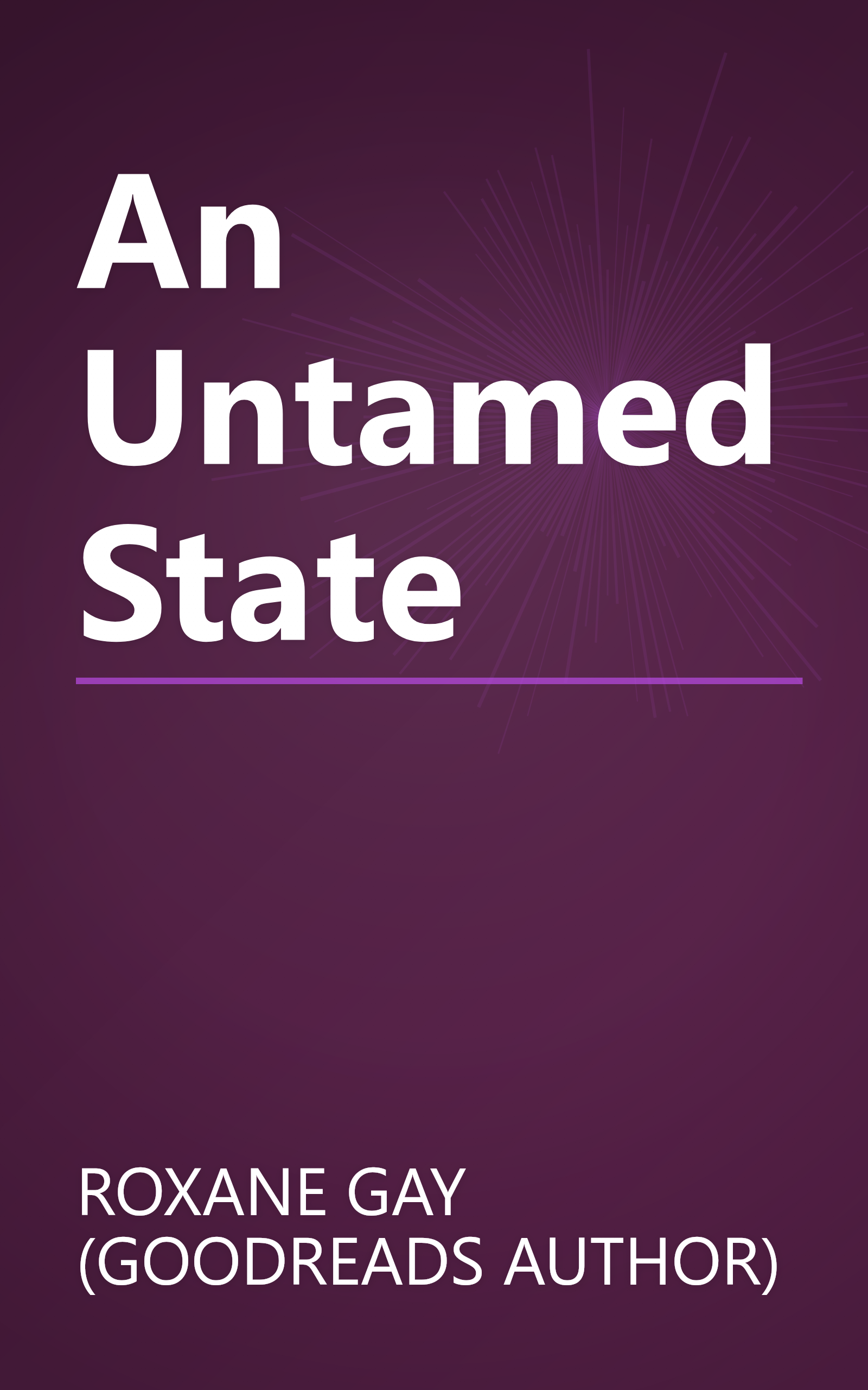 An Untamed State book cover