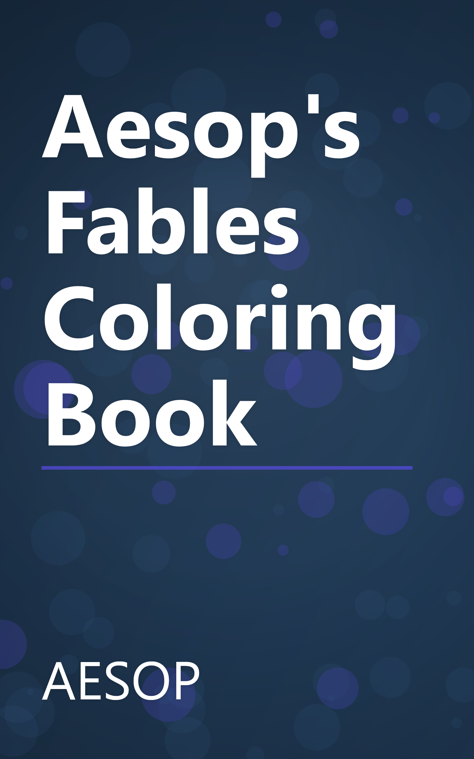 Aesop's Fables Coloring Book book cover