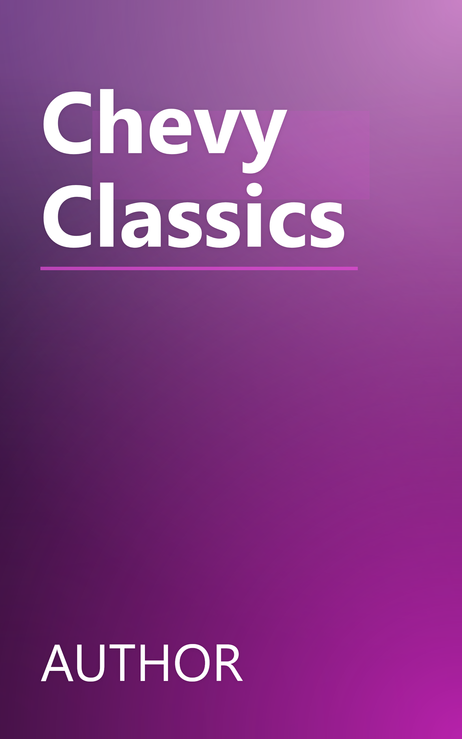 Chevy Classics book cover