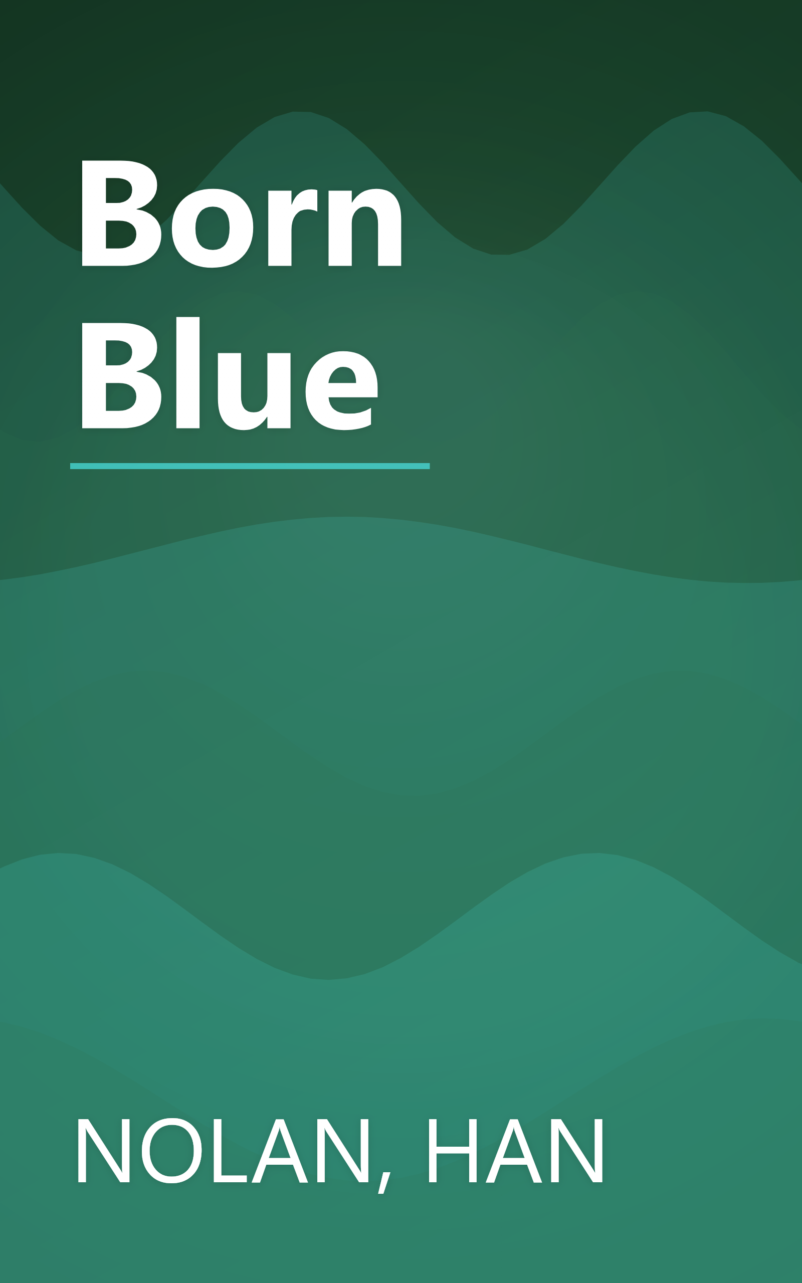 Born Blue book cover