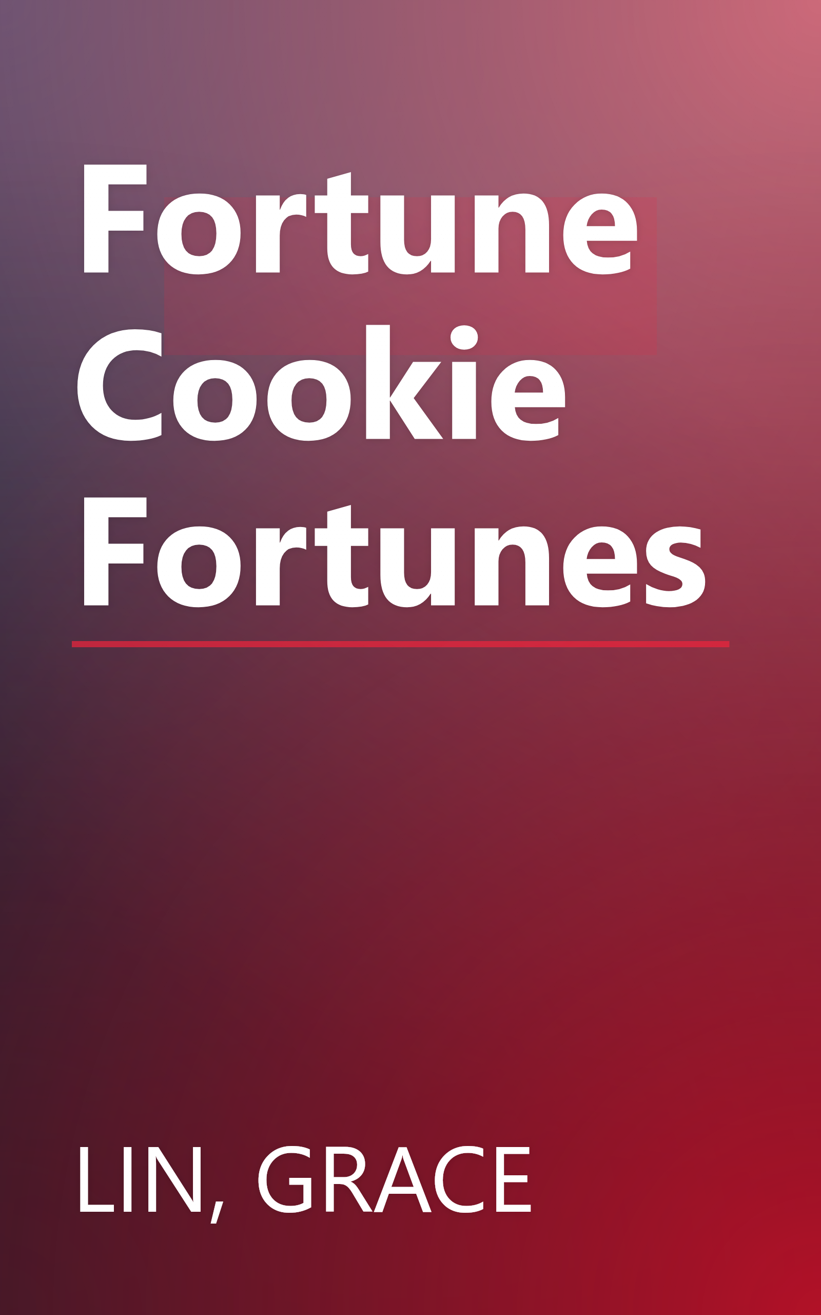Fortune Cookie Fortunes book cover