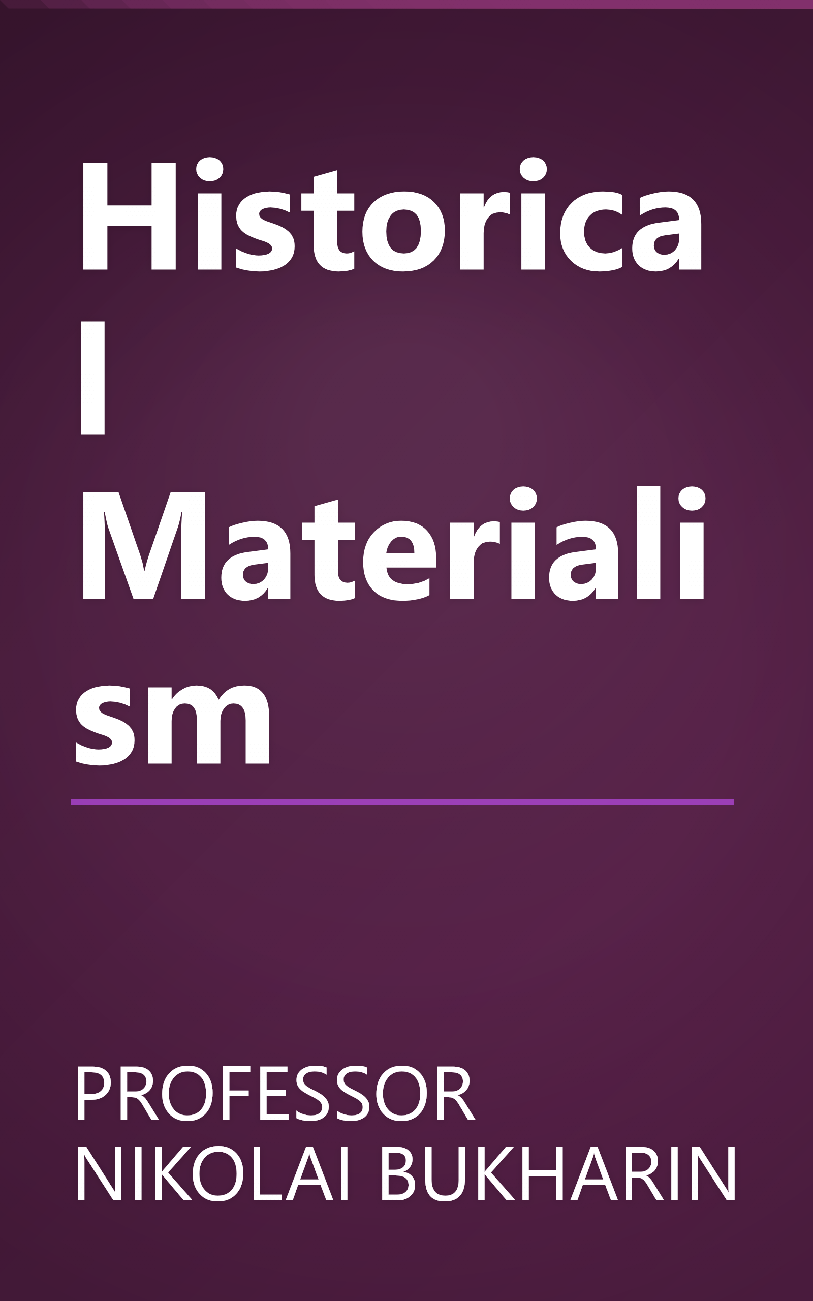 Historical Materialism book cover