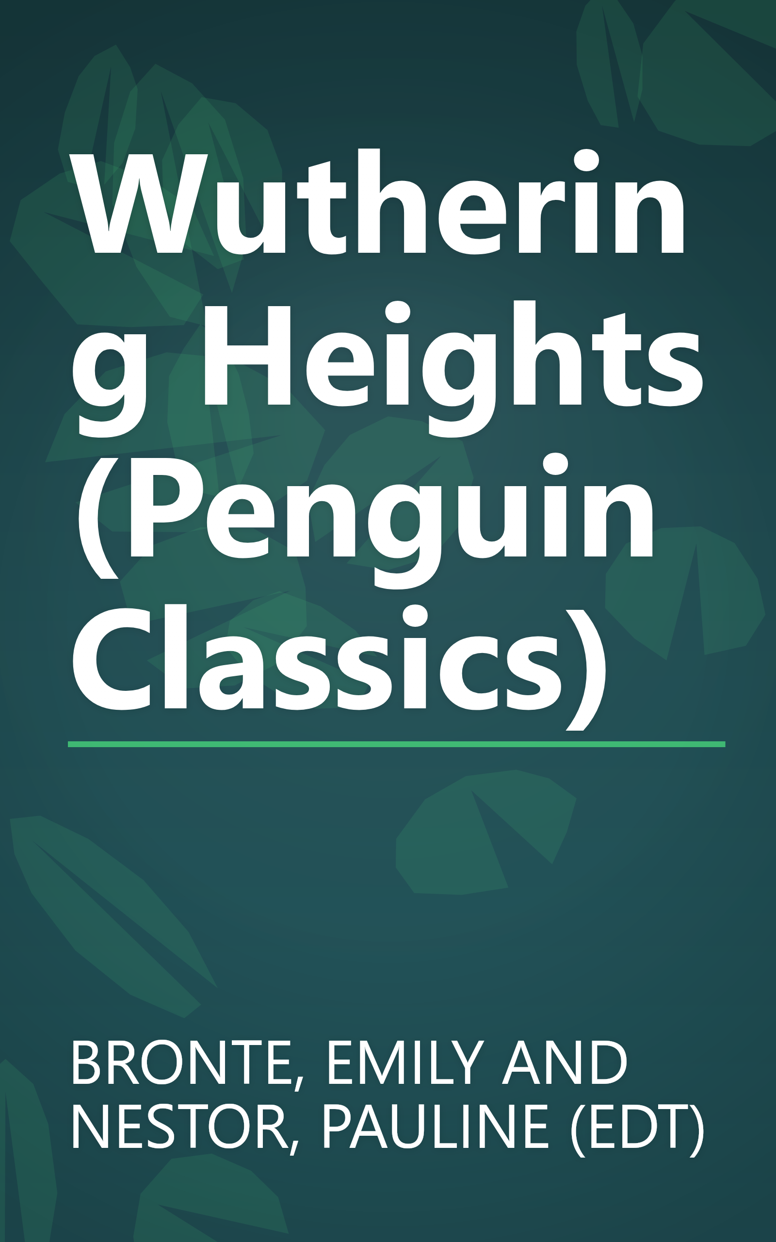 Wuthering Heights (Penguin Classics) book cover