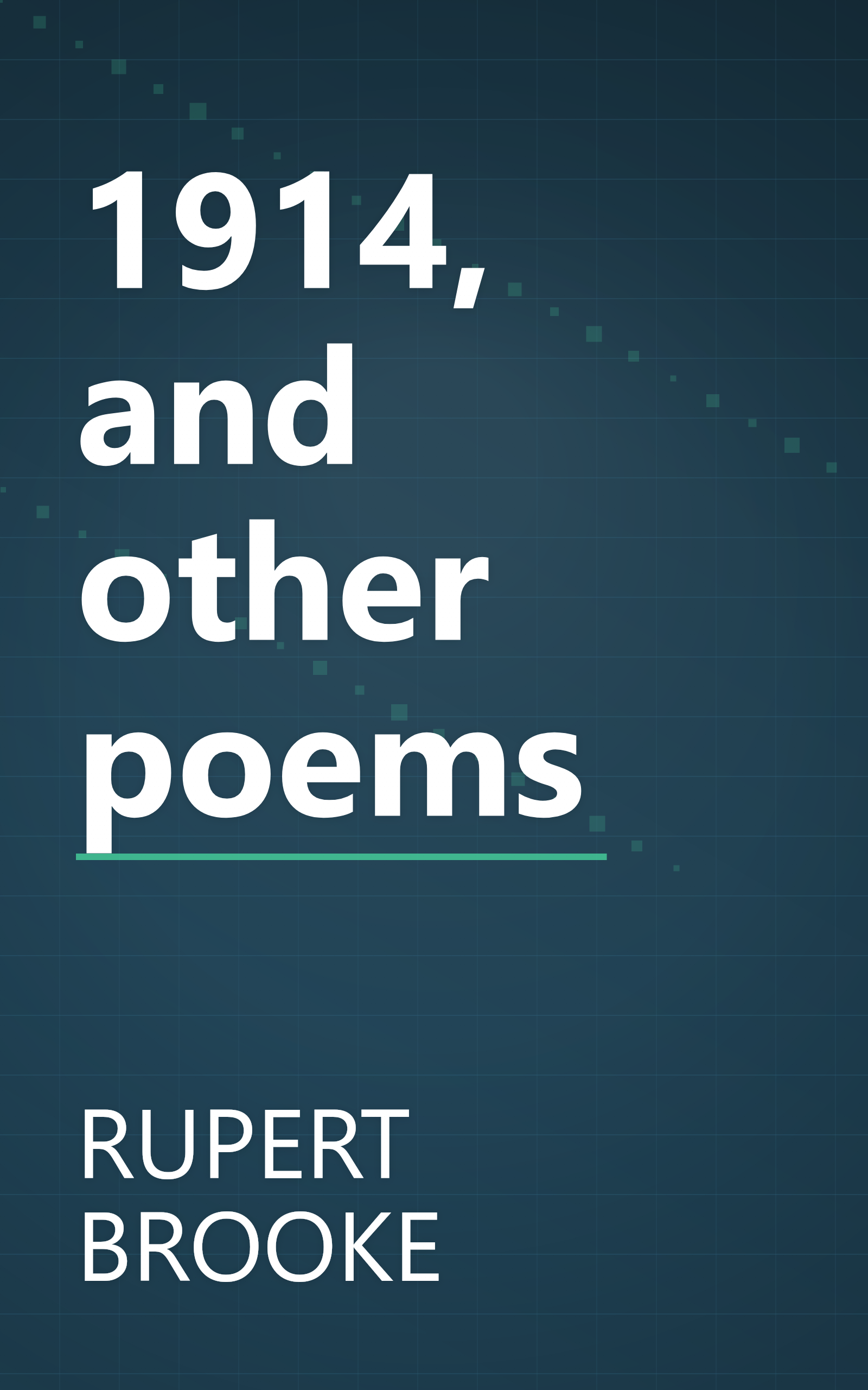 1914, and other poems book cover