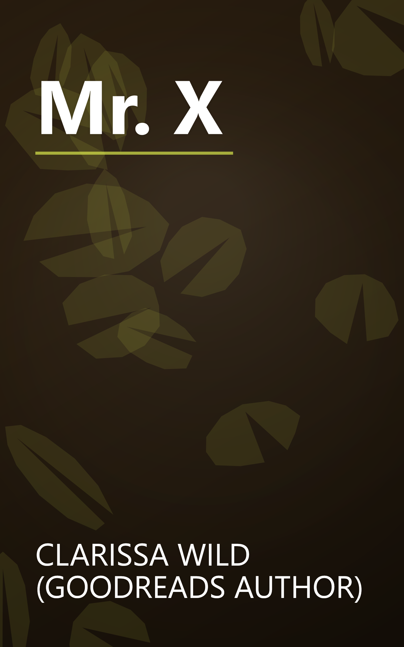 Mr. X book cover