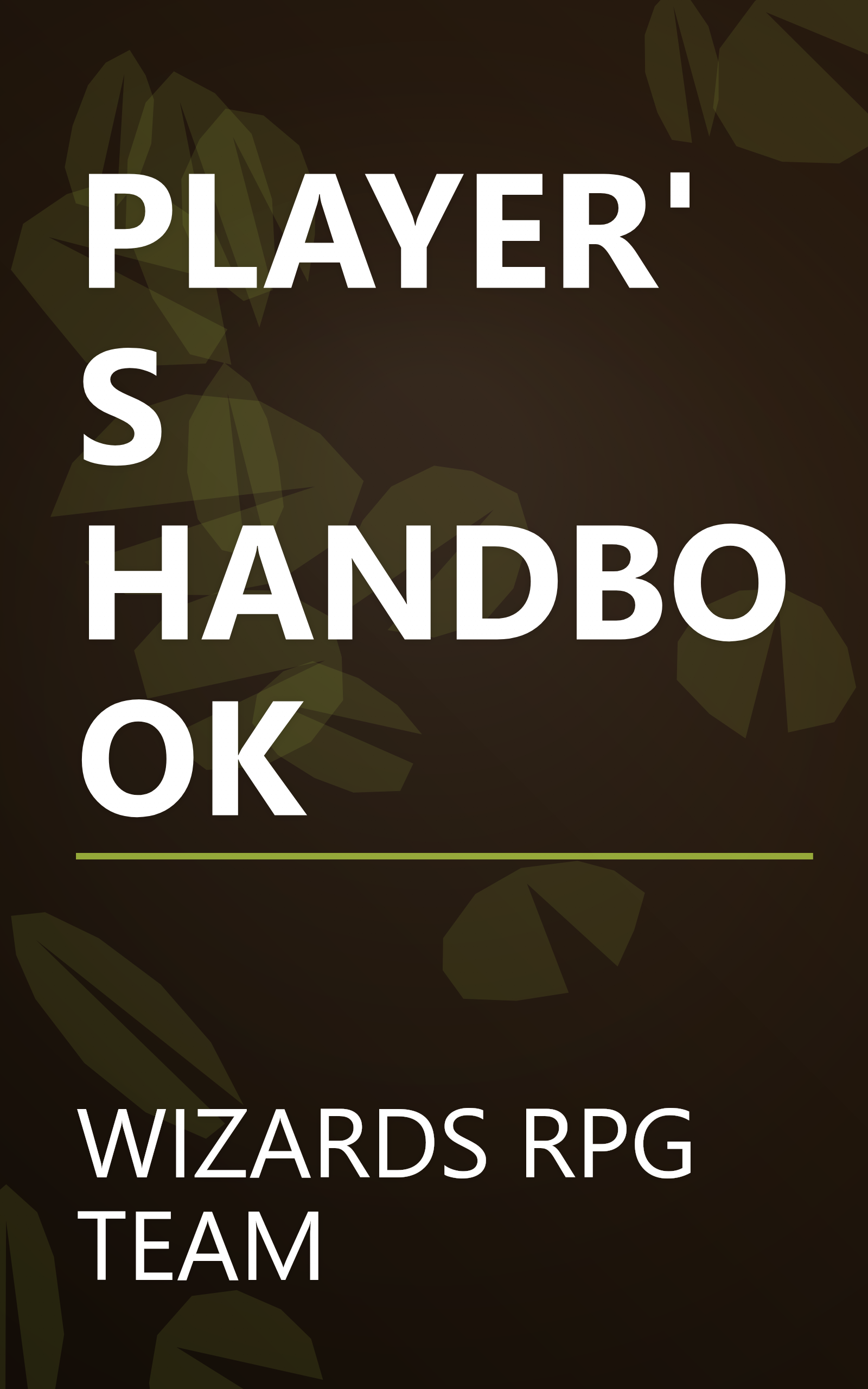 PLAYER'S HANDBOOK book cover