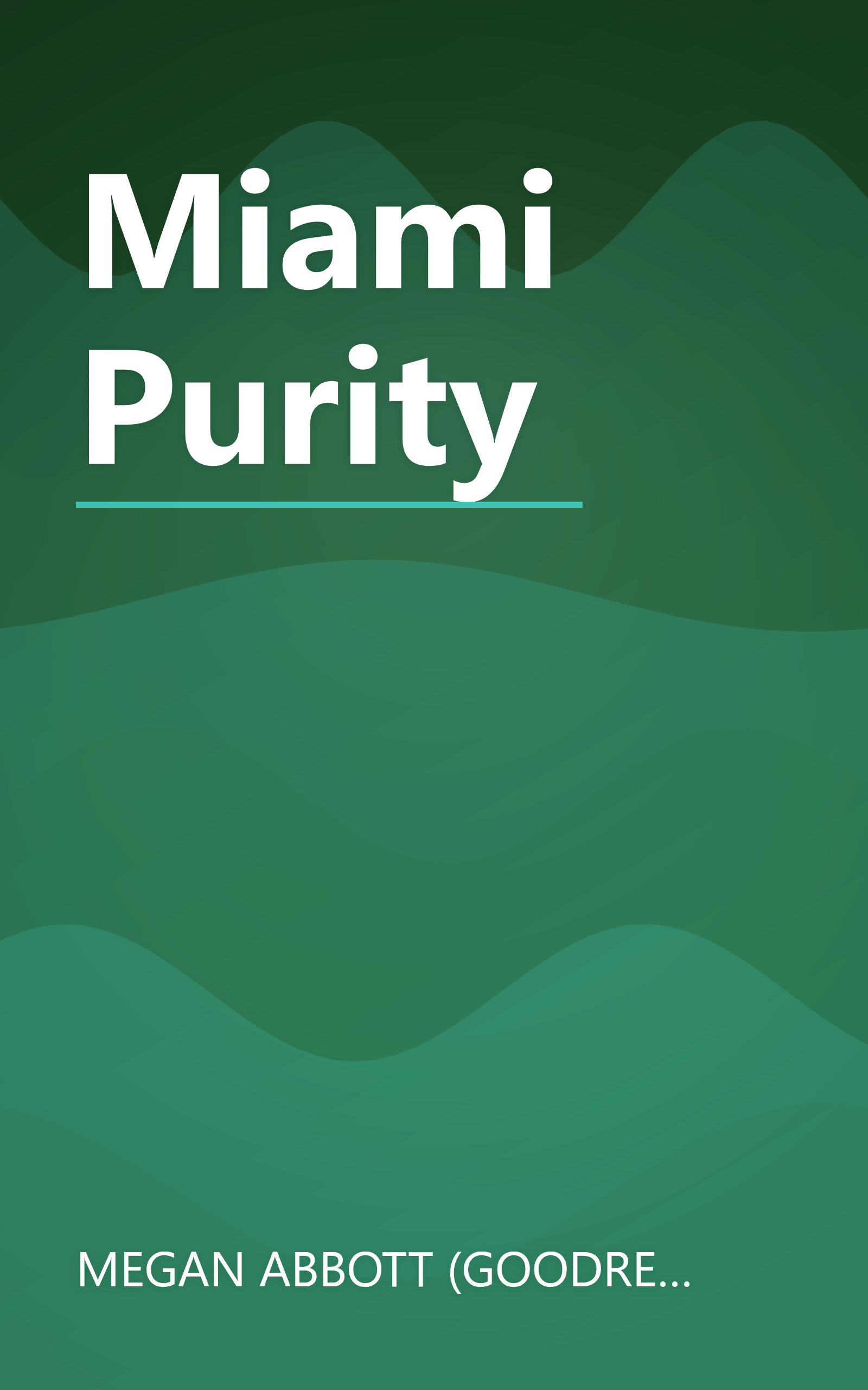 Miami Purity book cover