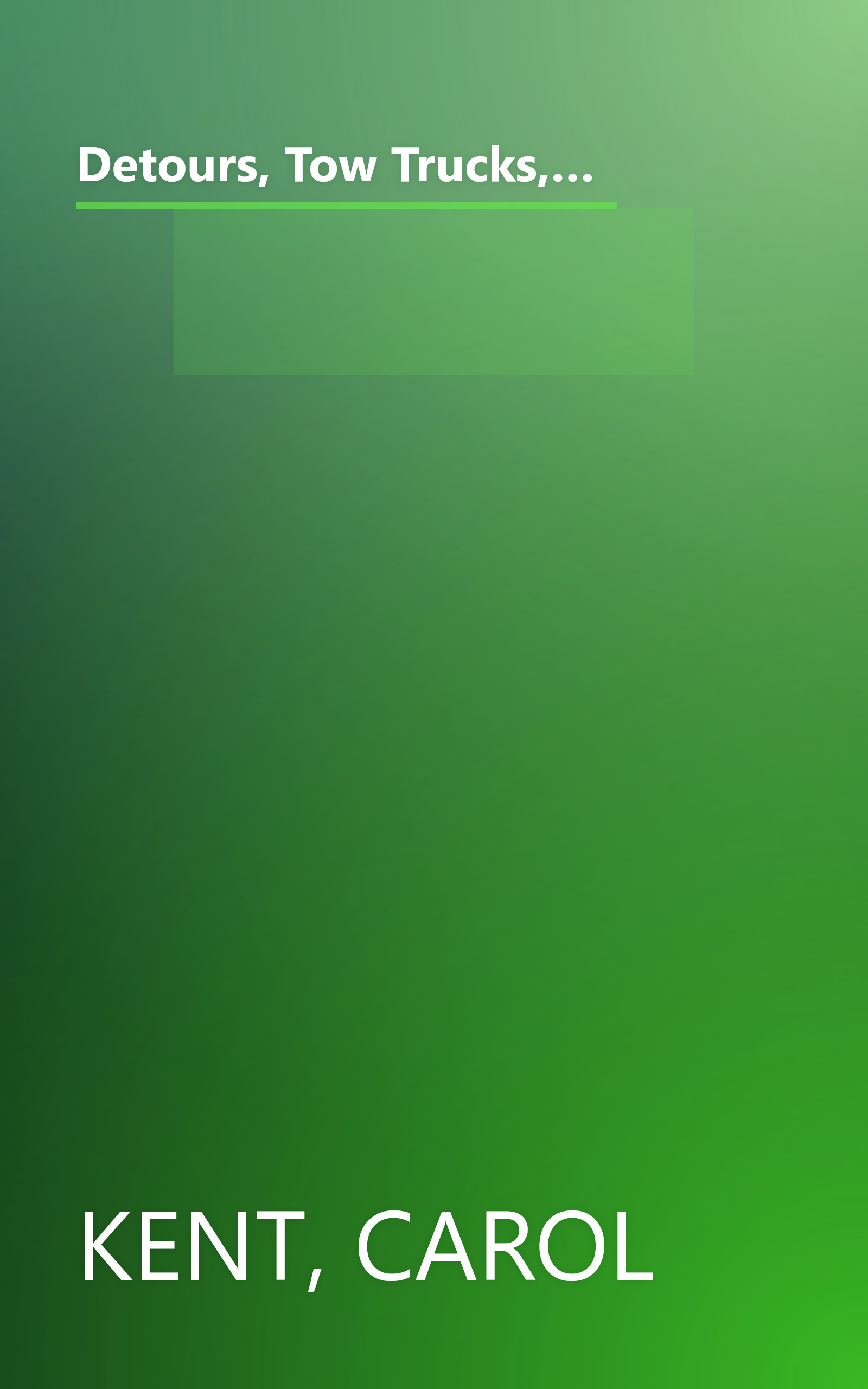 Detours, Tow Trucks, and Angels in Disguise: Finding Humor and Hope in Unexpected Places (Life and Ministry of Jesus Christ) book cover