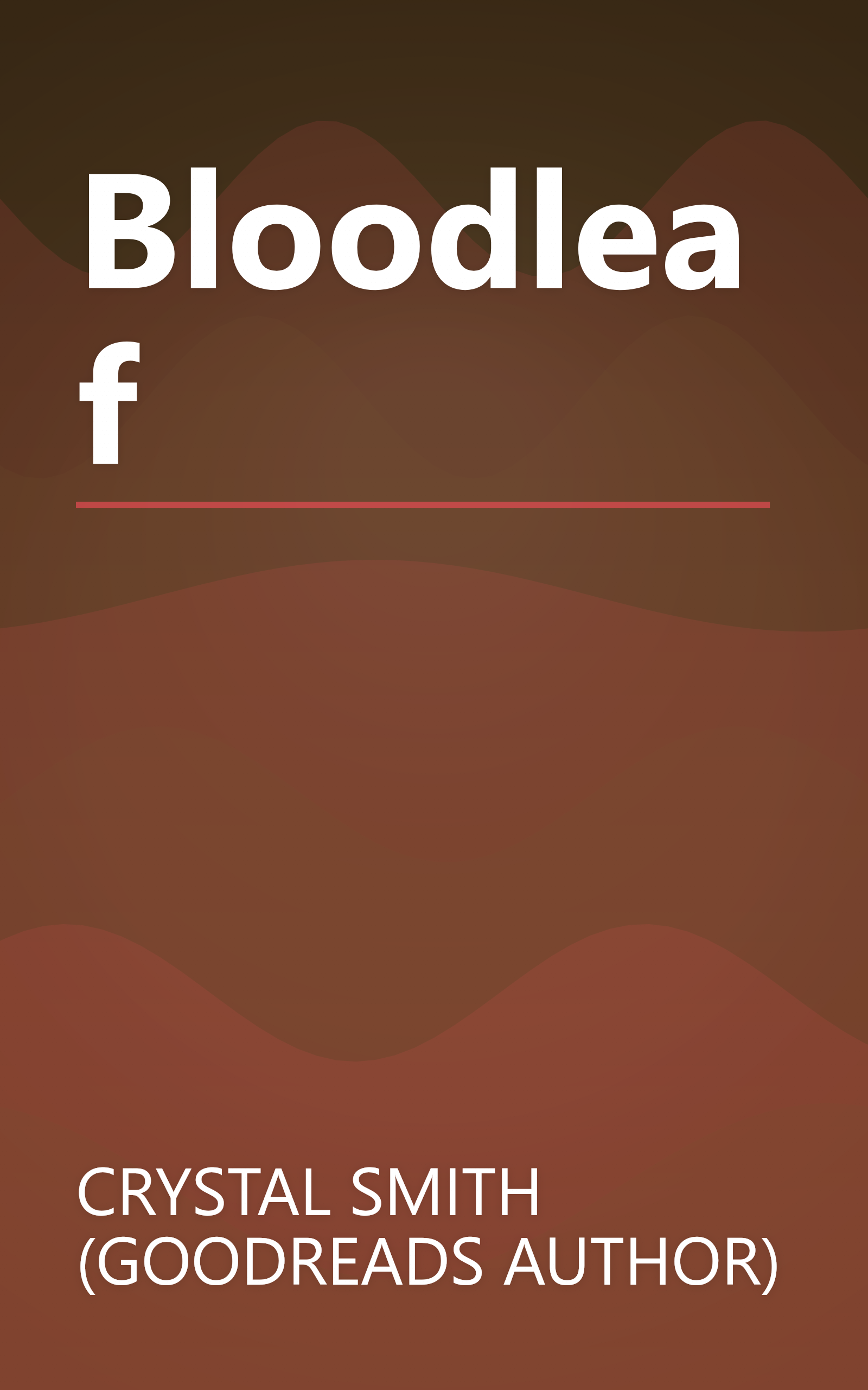 Bloodleaf book cover