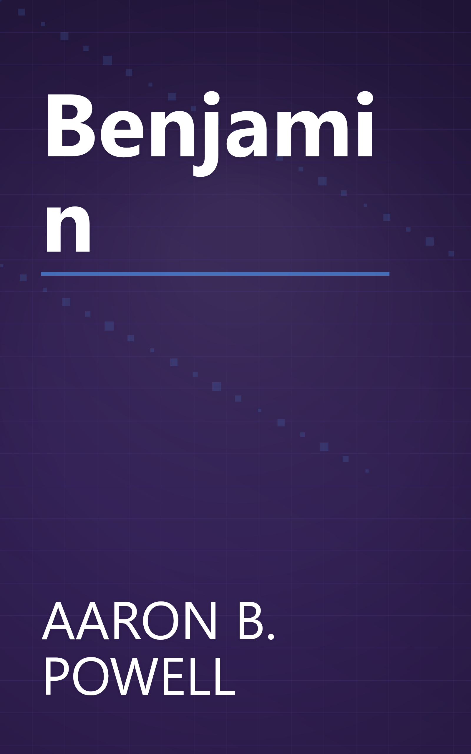 Benjamin book cover