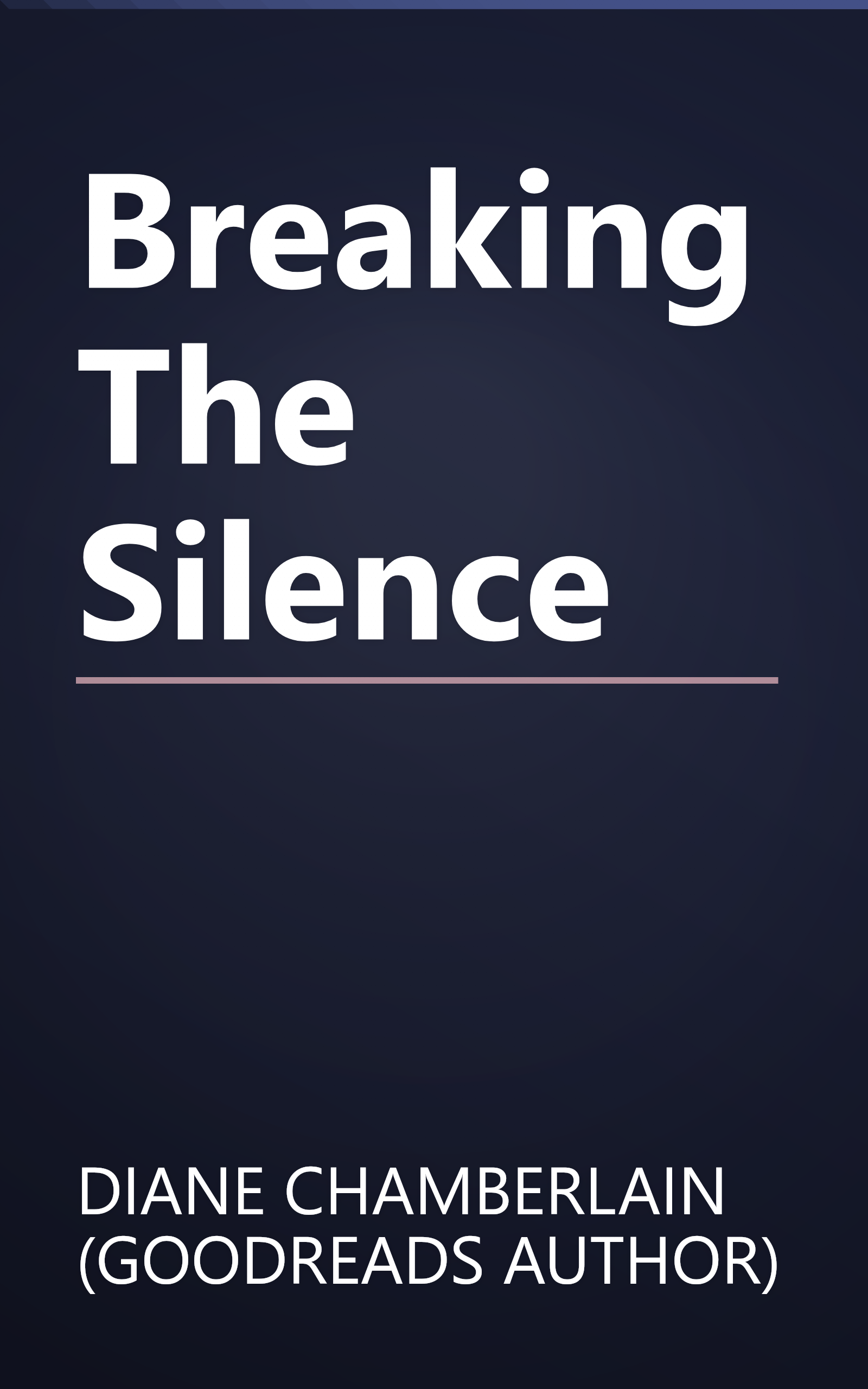 Breaking The Silence book cover