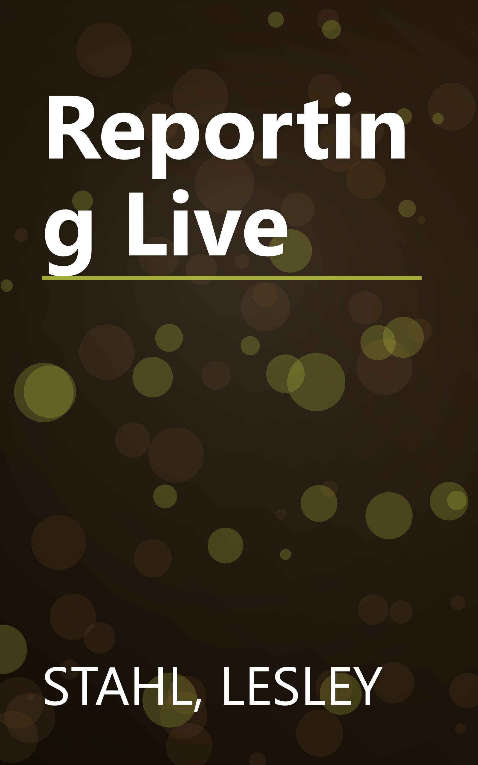 Reporting Live book cover