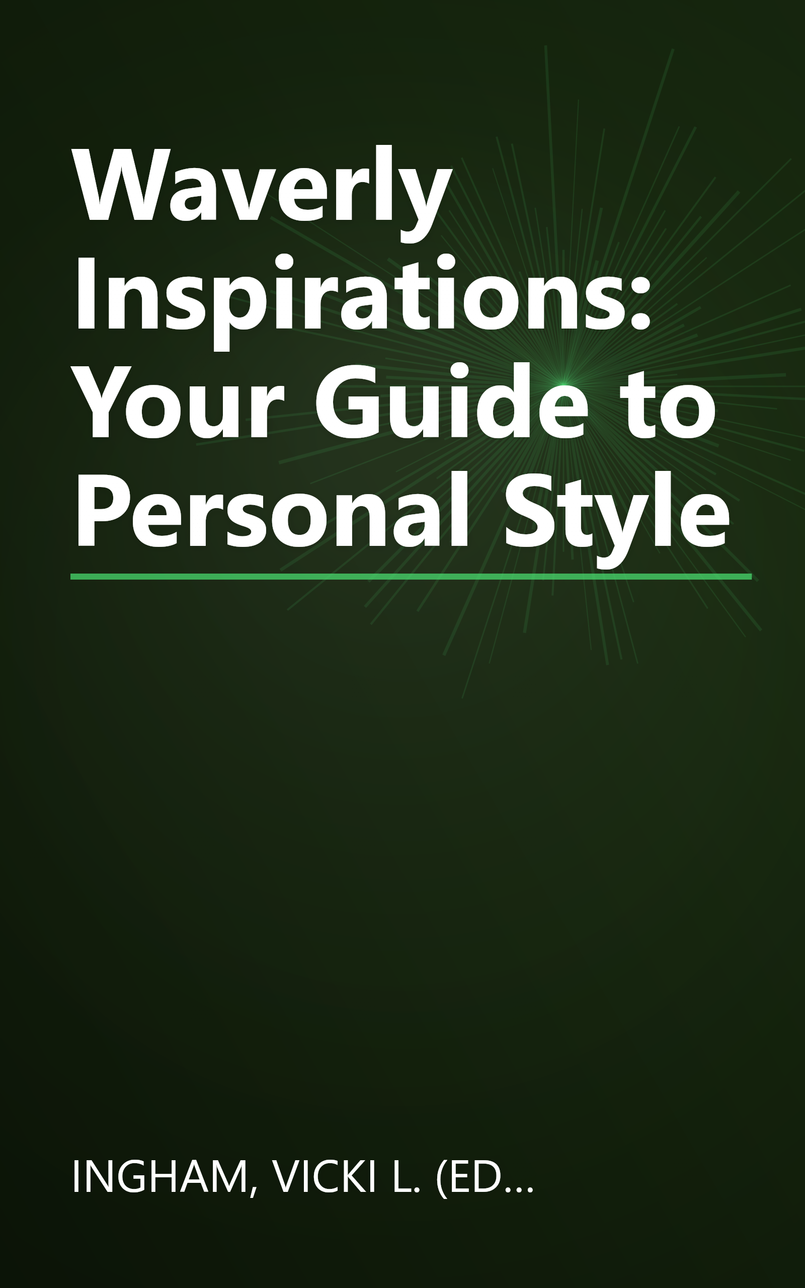 Waverly Inspirations: Your Guide to Personal Style book cover