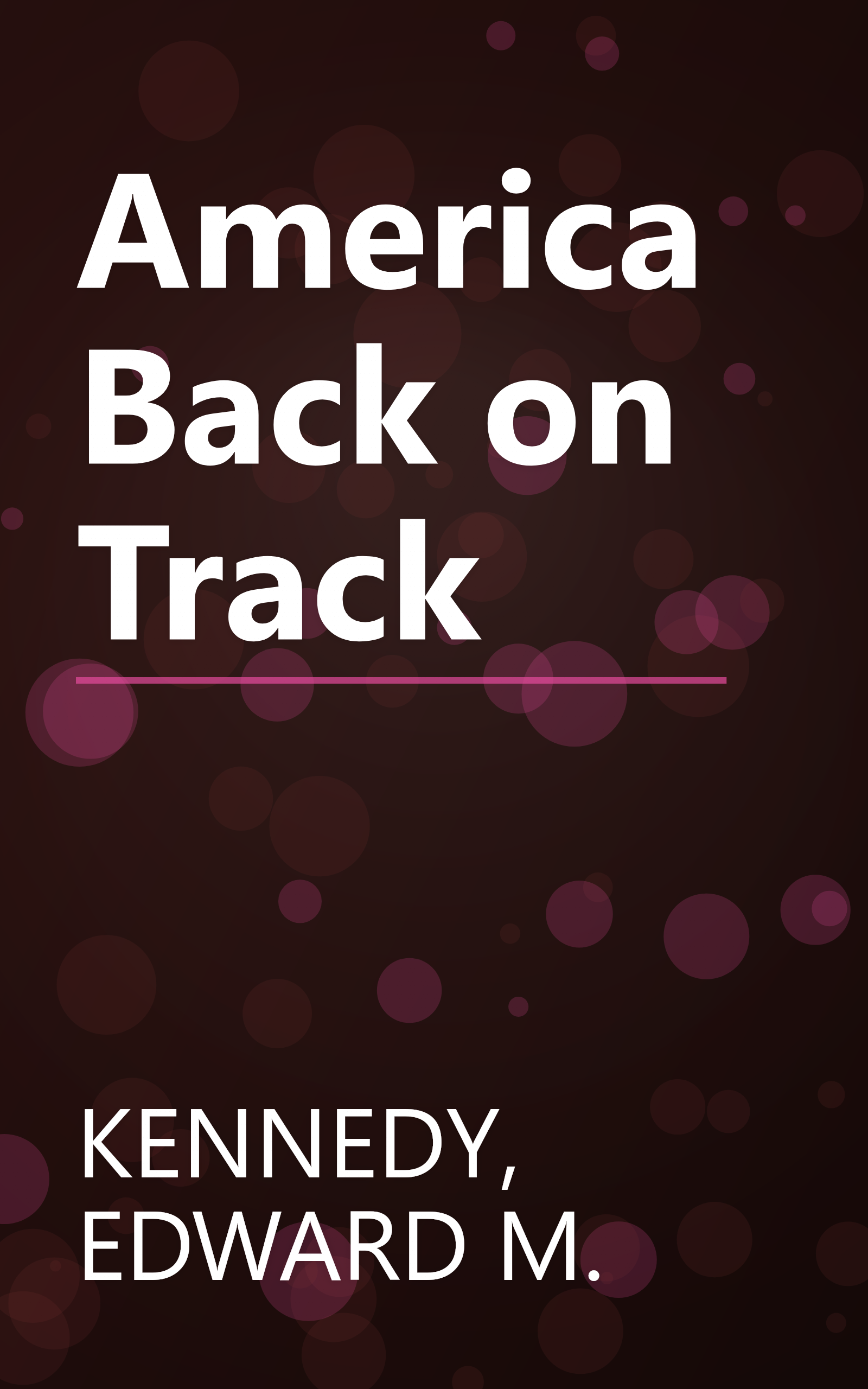 America Back on Track book cover