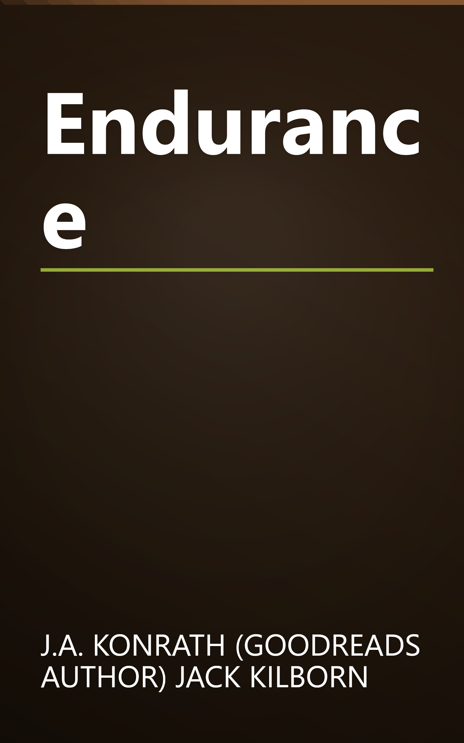 Endurance book cover