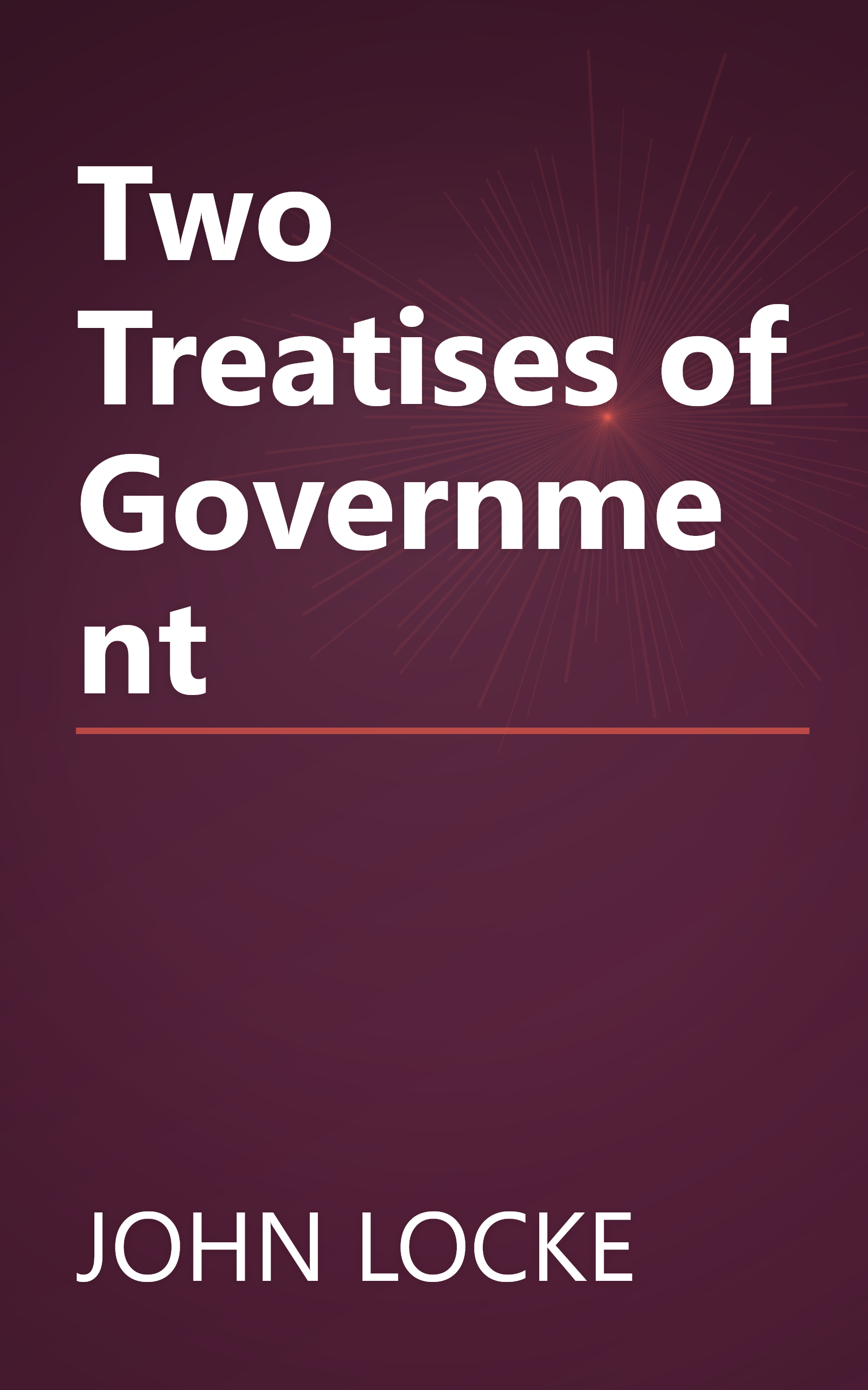 Two Treatises of Government book cover