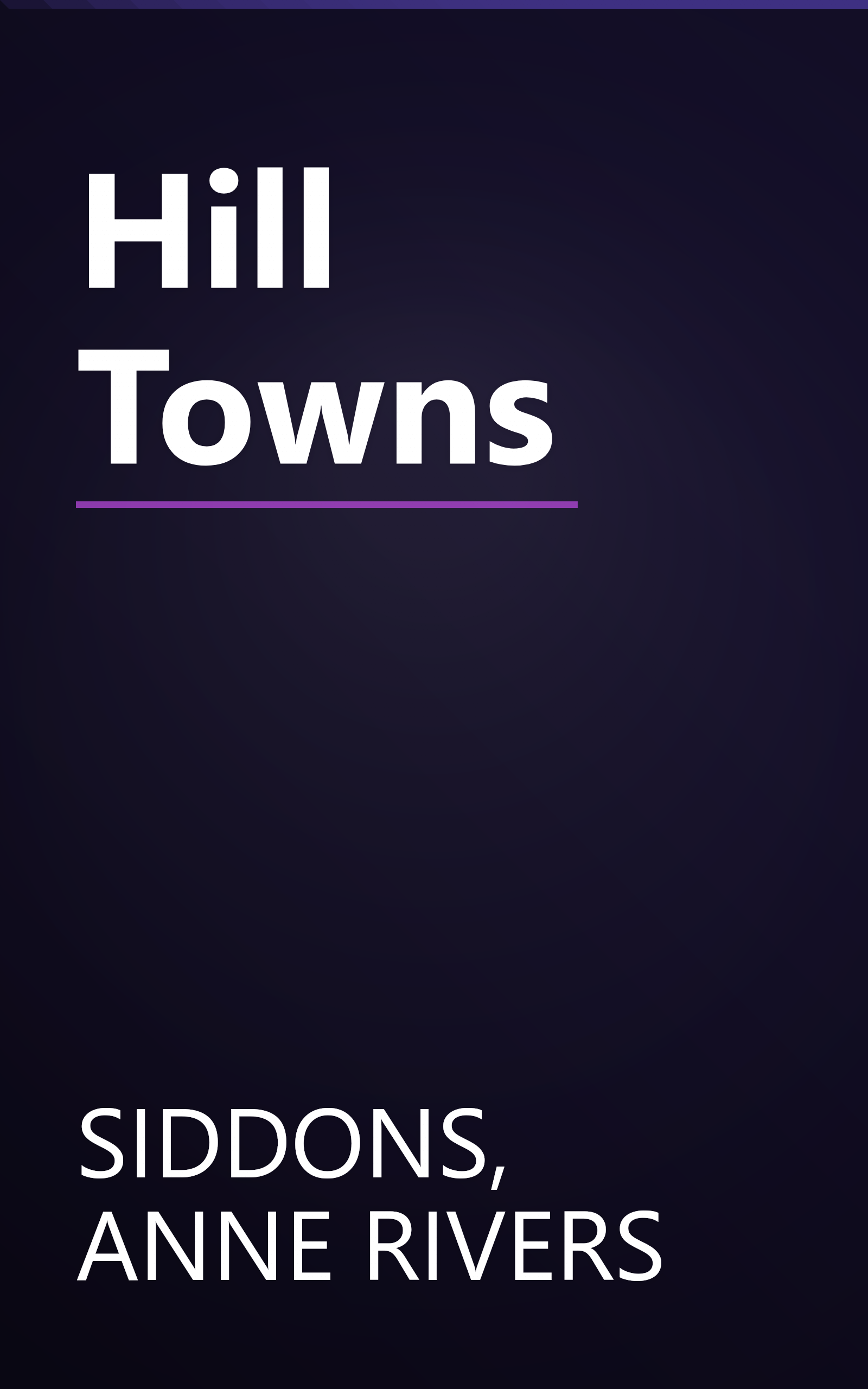 Hill Towns book cover