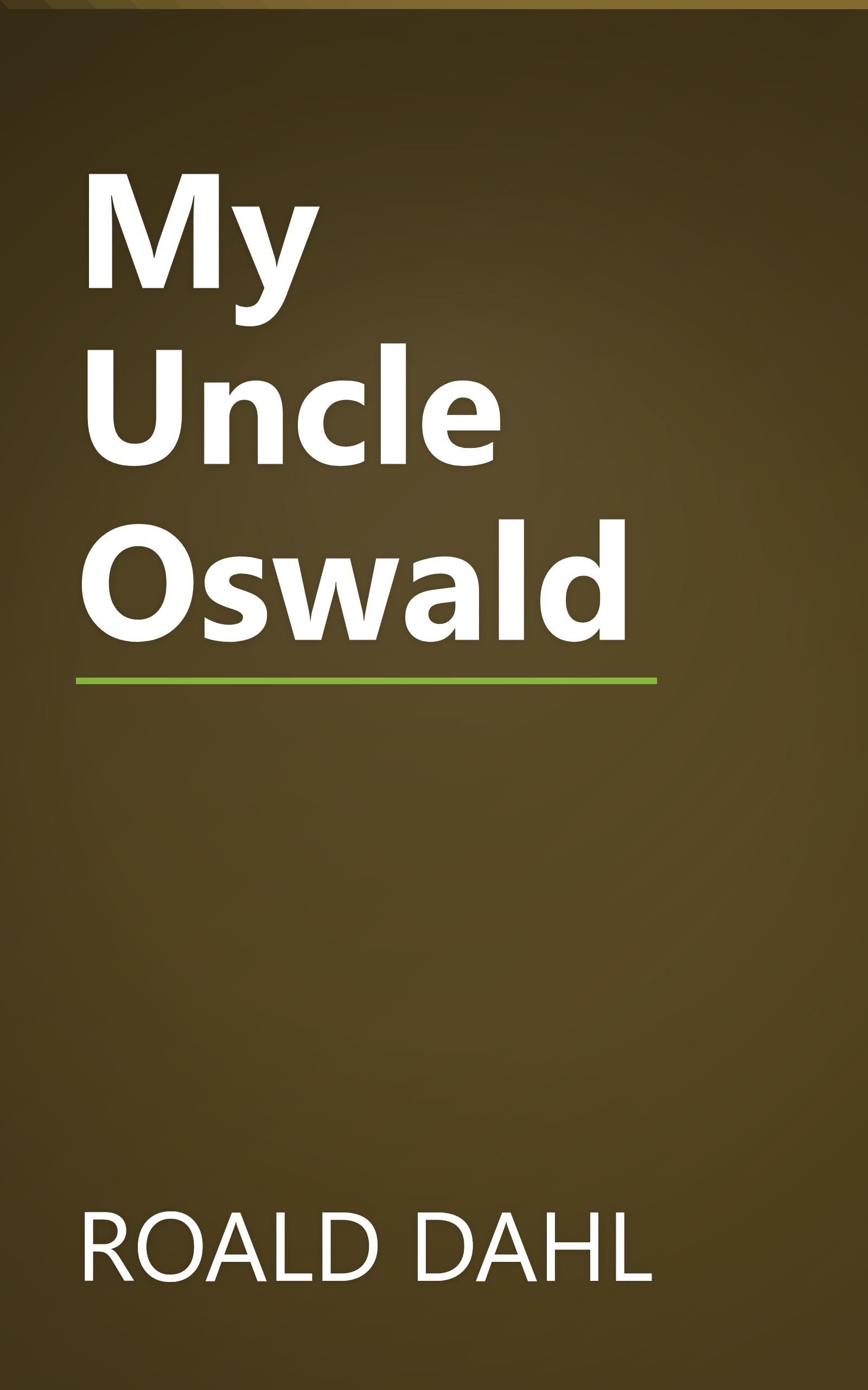 My Uncle Oswald book cover