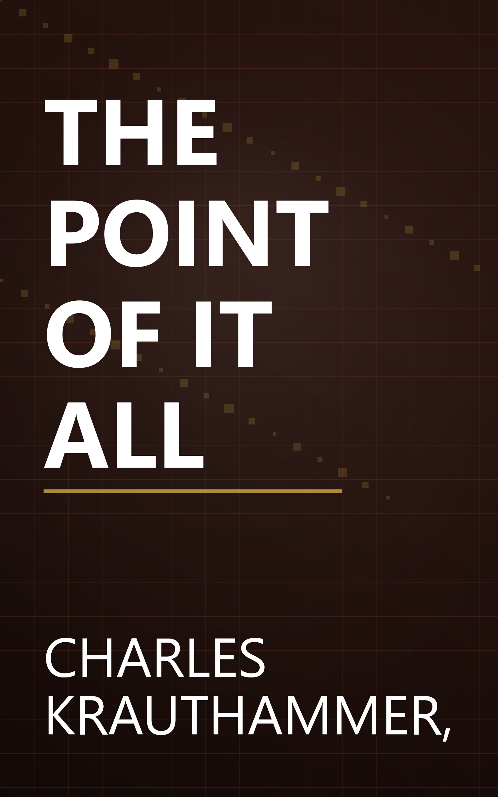 THE POINT OF IT ALL book cover