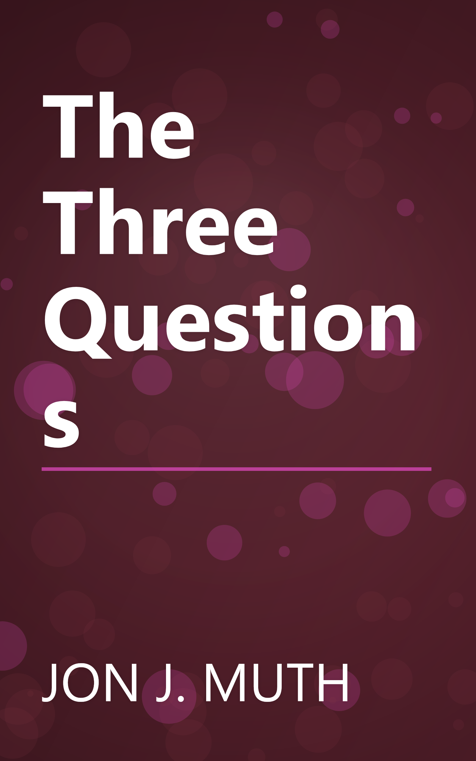 The Three Questions book cover