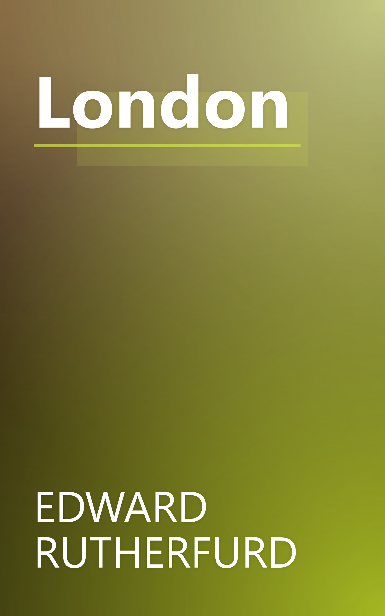 London book cover