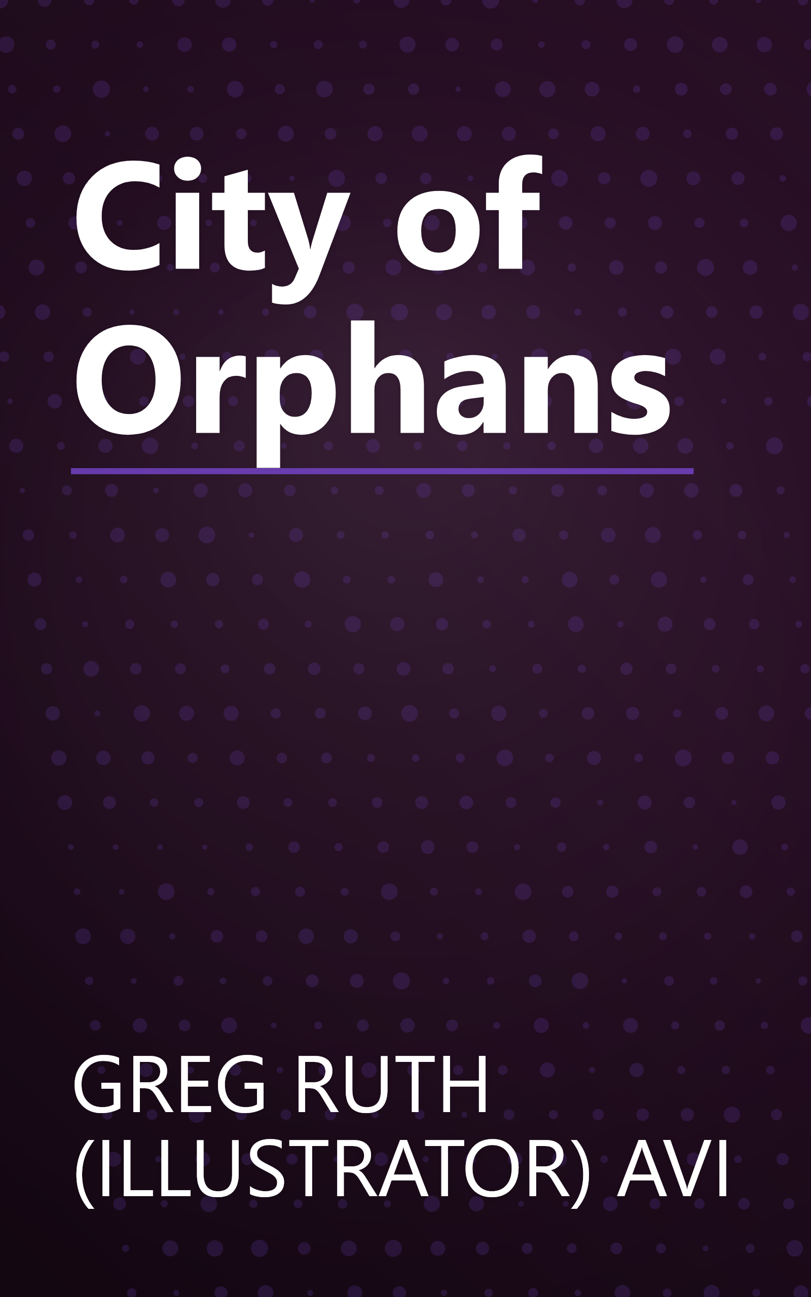 City of Orphans book cover