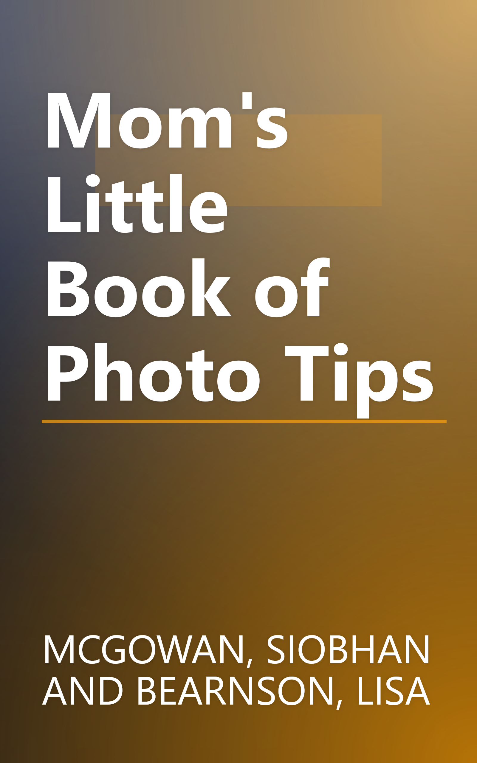 Mom's Little Book of Photo Tips book cover
