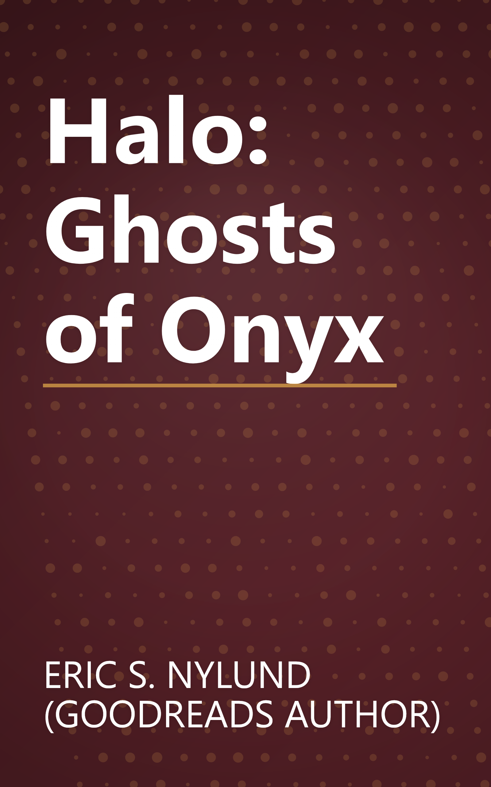 Halo: Ghosts of Onyx book cover